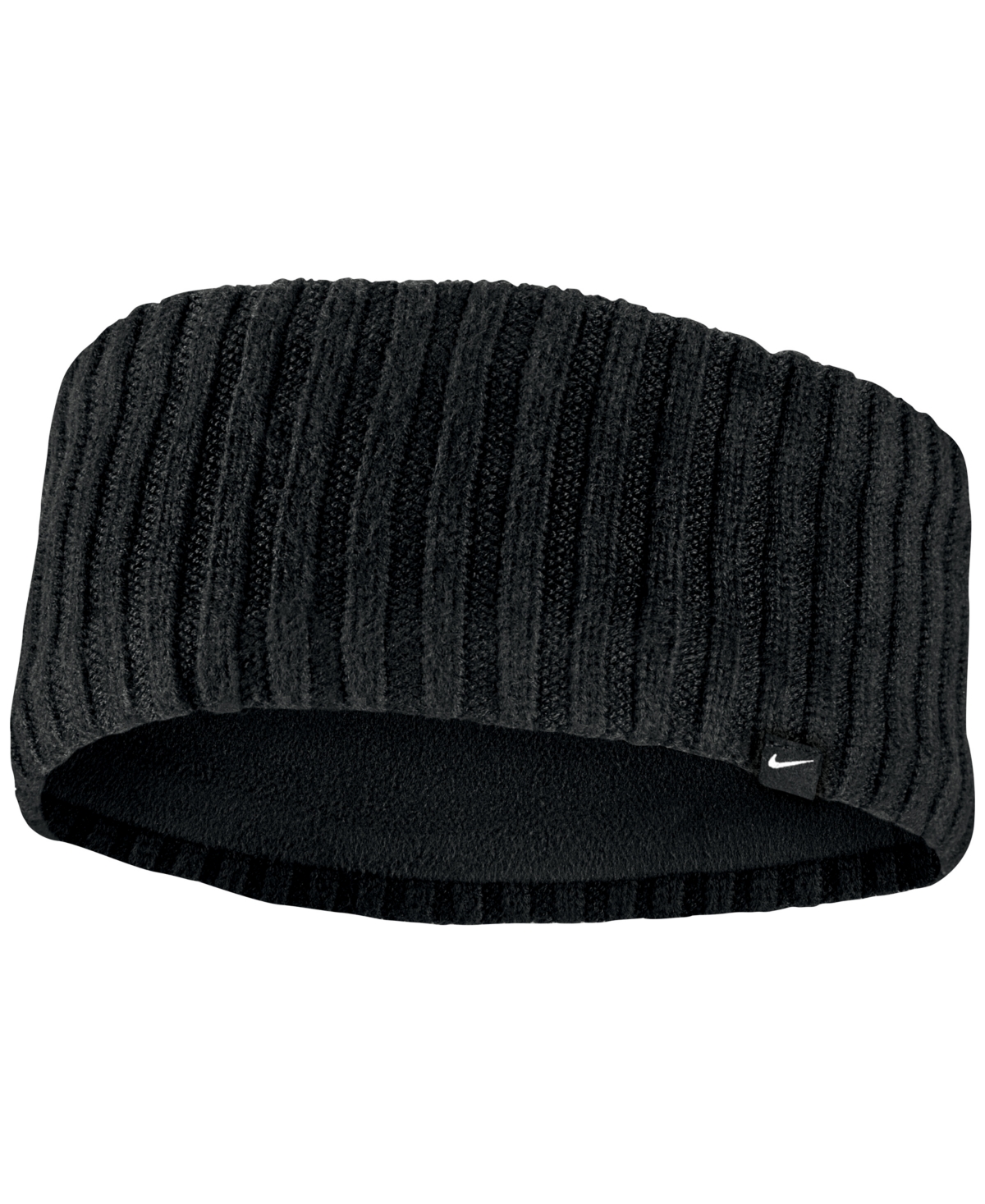 Click here for Nike Mens Wide Knit Headband - Black/Silver prices