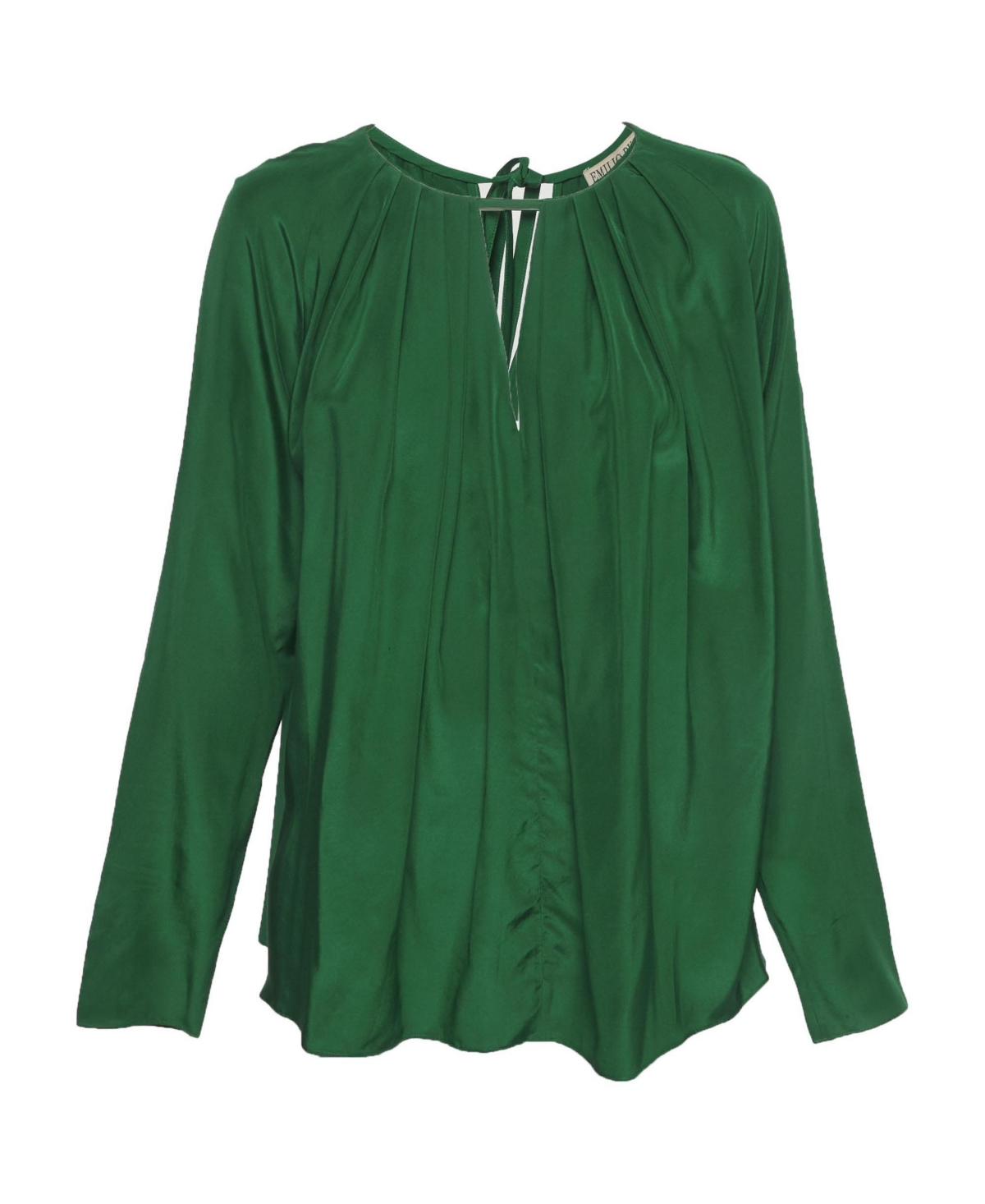 Click here for Pre-Owned Emilio Pucci Womens Silk Pleated Top prices