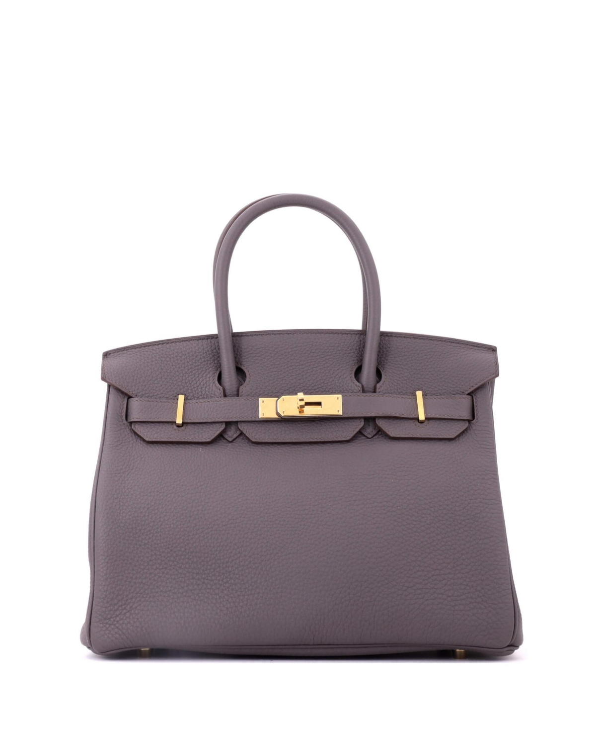 Click here for Pre-Owned HERMES Birkin 30 Handbag Grey Togo with... prices