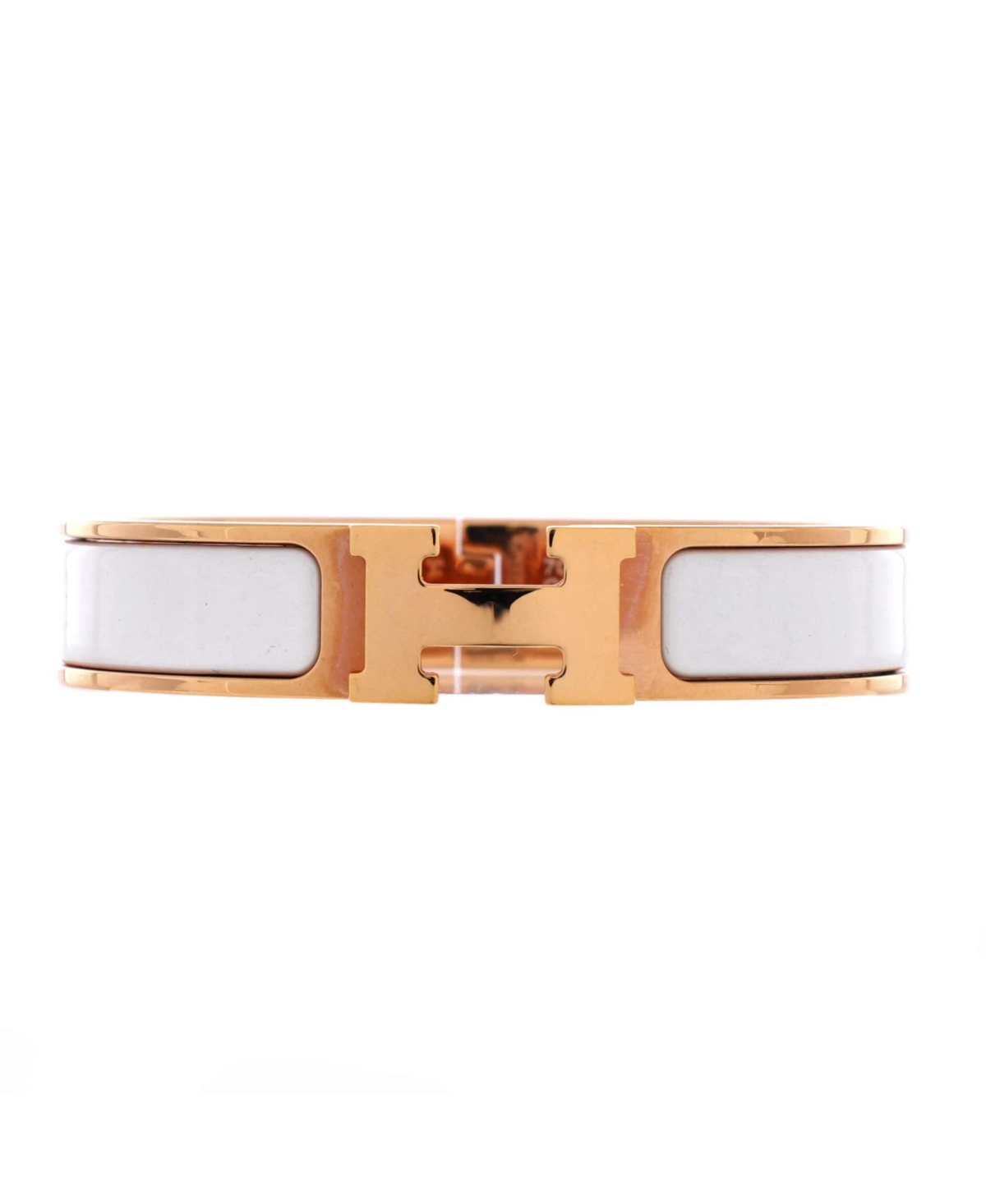 Click here for Pre-Owned HERMES Clic H Bracelet - Enamel prices