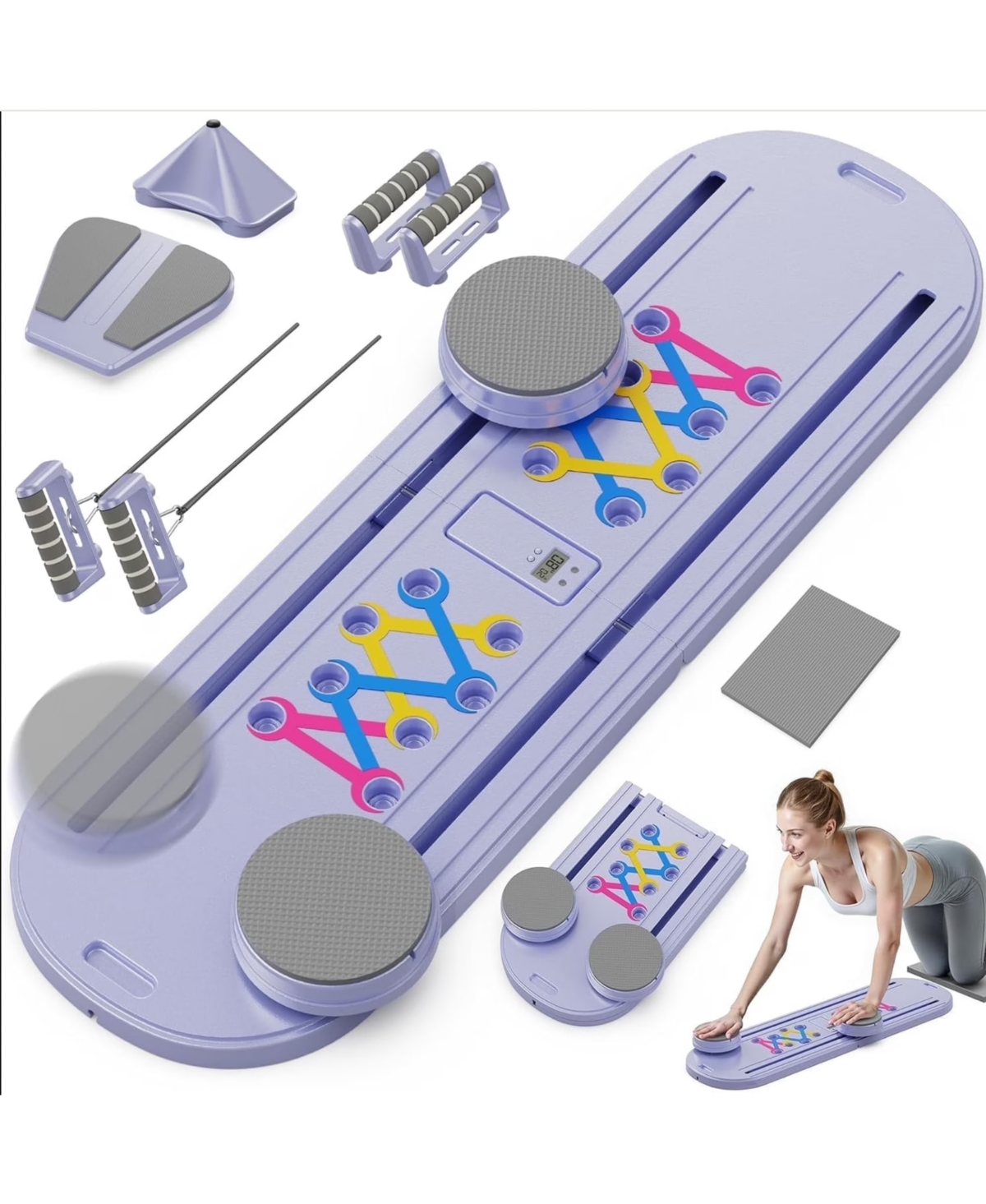 Click here for Fed Fitness Portable Pilates Reformer Board for Ho... prices