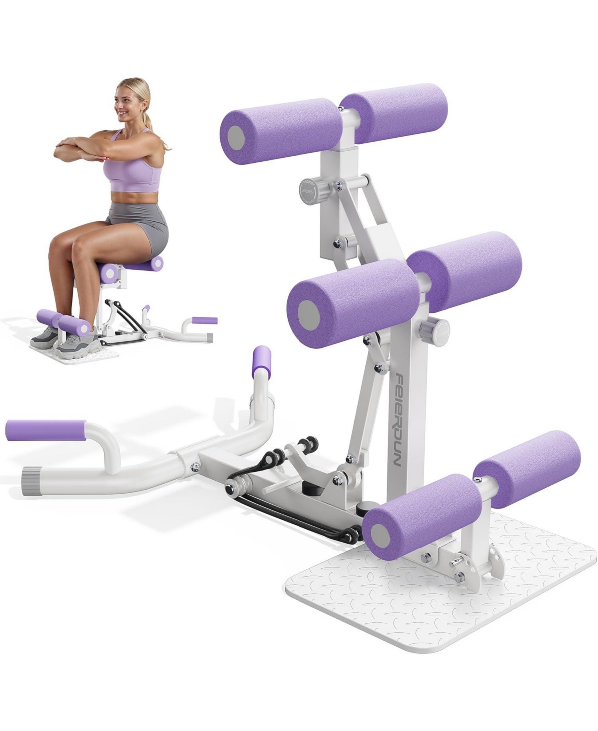 Click here for Fed Fitness Squat Machine for Women  Adjustable Gl... prices