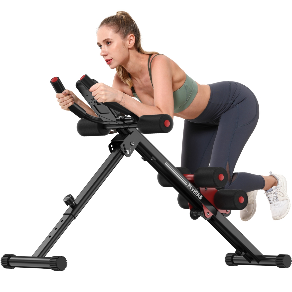 Click here for Fed Fitness Adjustable Ab Workout Machine for Home... prices