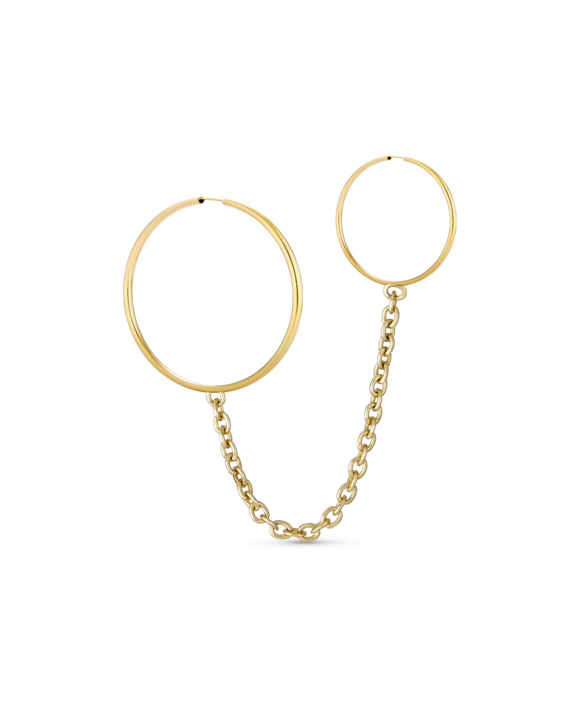 Click here for Bling Jewelry Simple Solid 10K Yellow Gold 2 Hole... prices