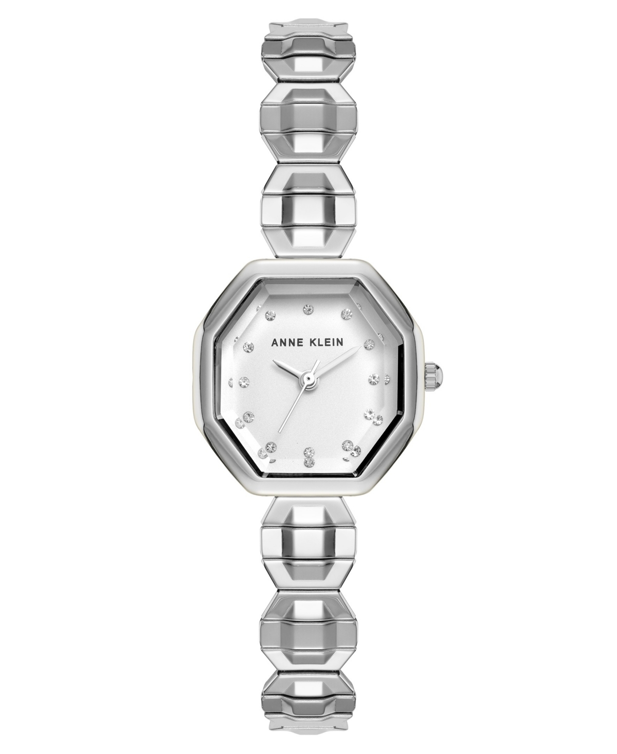 Click here for Anne Klein Womens Quartz Octagonal Crystal Accente... prices