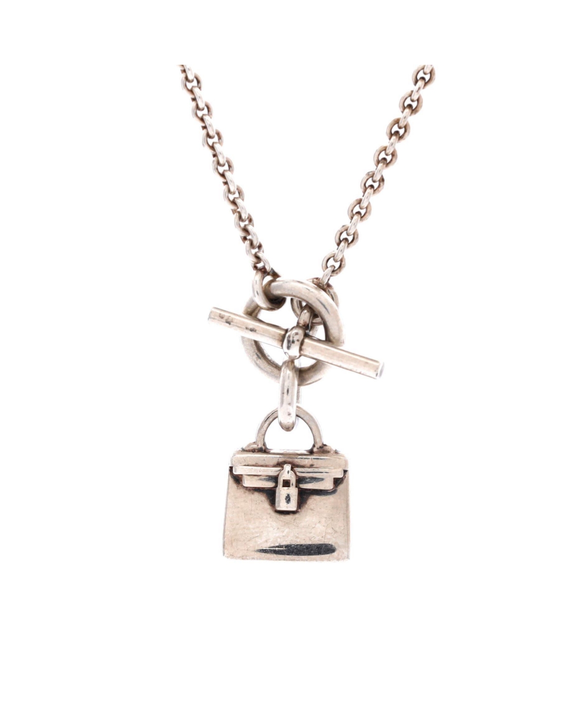 Click here for Pre-Owned HERMES Birkin Amulette Pendant Necklace... prices