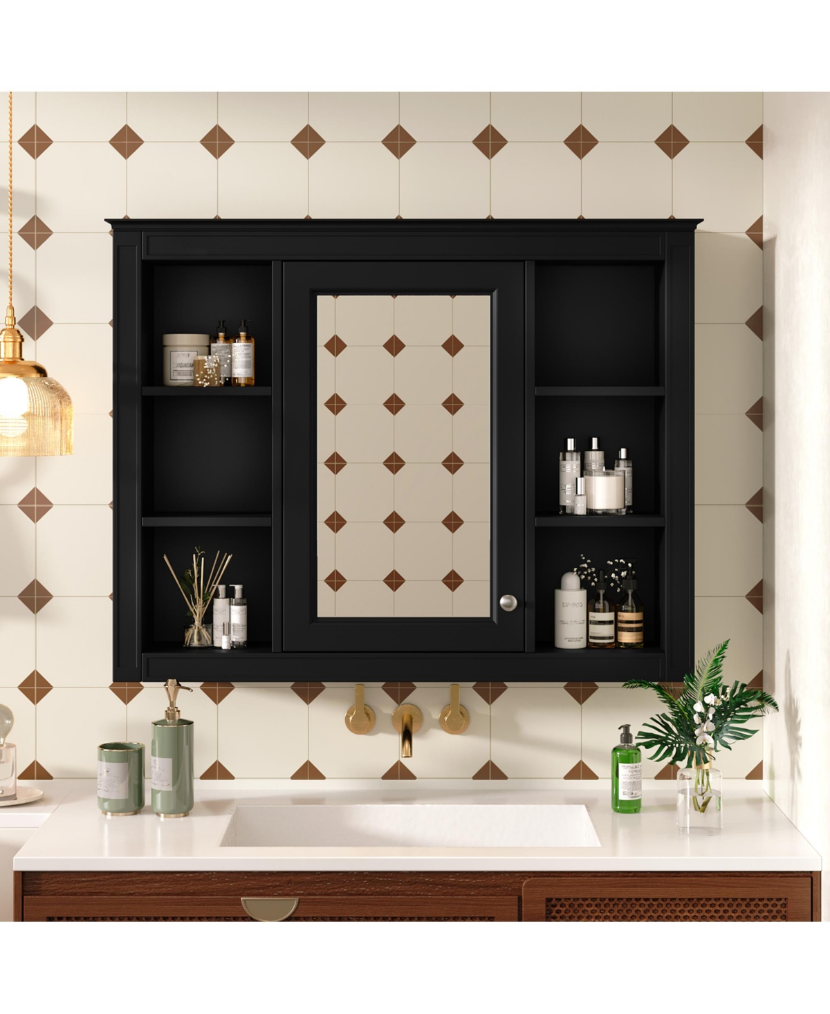 Click here for Rainsken Bathroom Mirror  35 x 27.5 Wall Mounted B... prices
