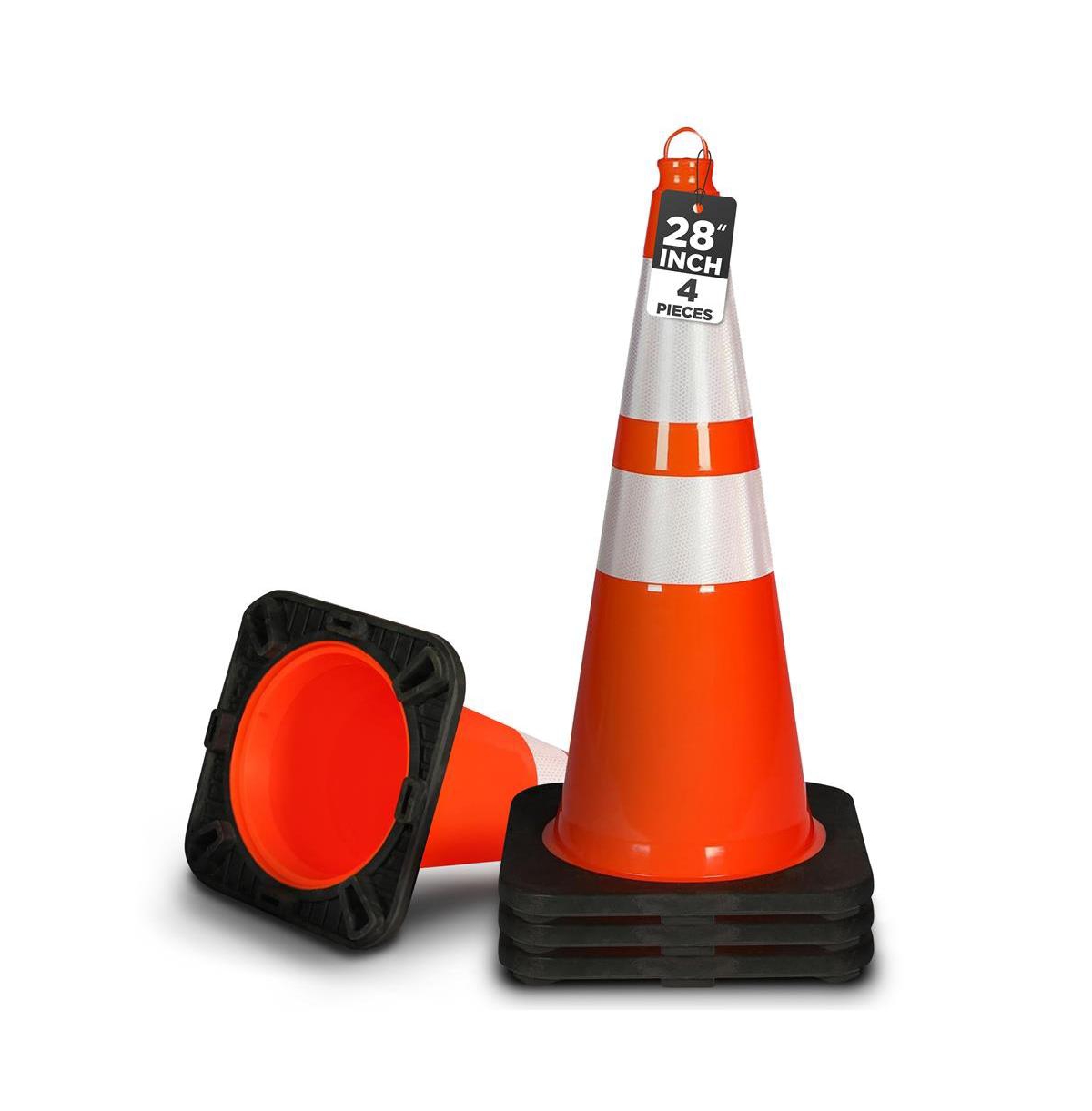 Click here for Pyle 28 Fluorescent Pvc Traffic Safety Cone -(PTCN... prices