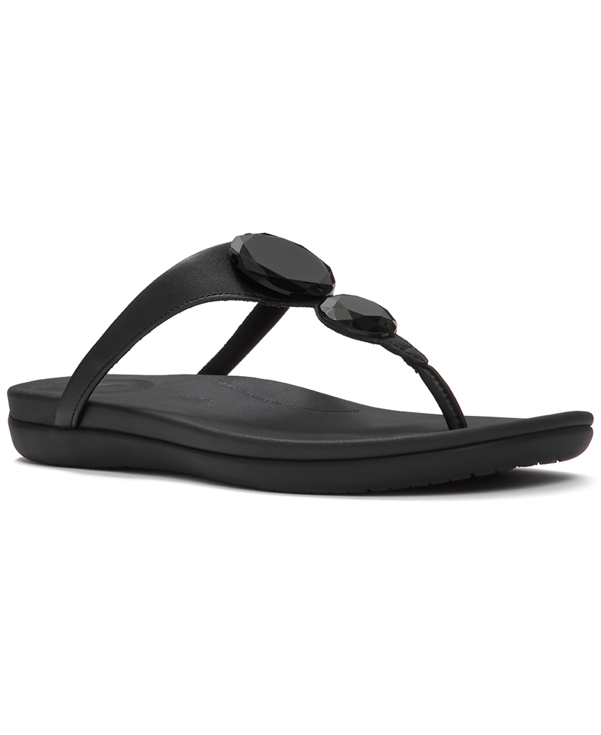 Click here for FitFlop Womens Solay Glossy-Disc Toe-Post Sandals... prices