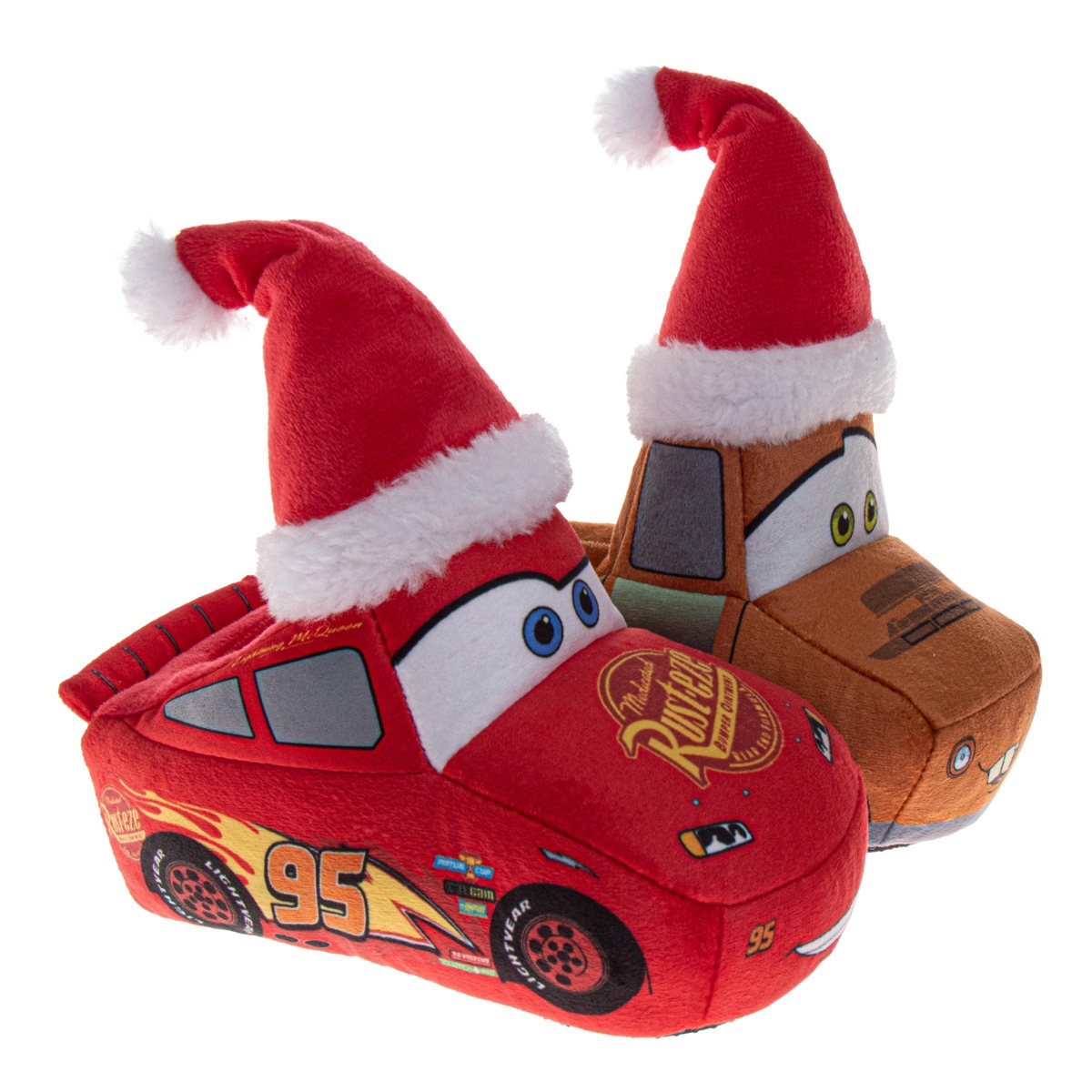 Click here for Disney Cars Christmas Slippers Boys Lightning McQu... prices