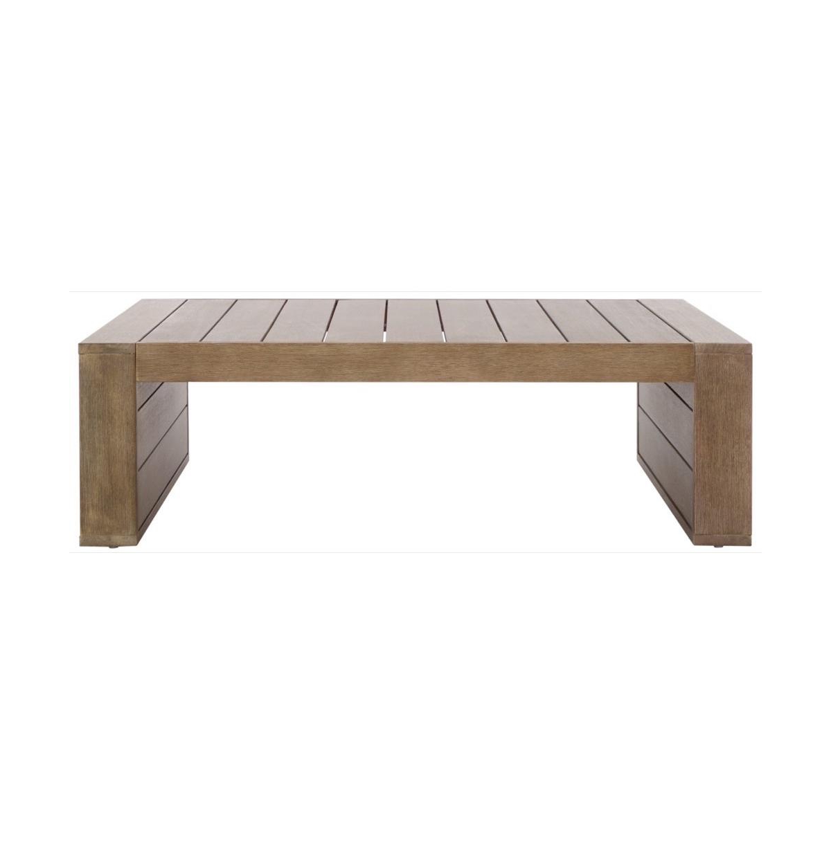 Click here for Safavieh Santiago Patio Coffee Table - Natural prices