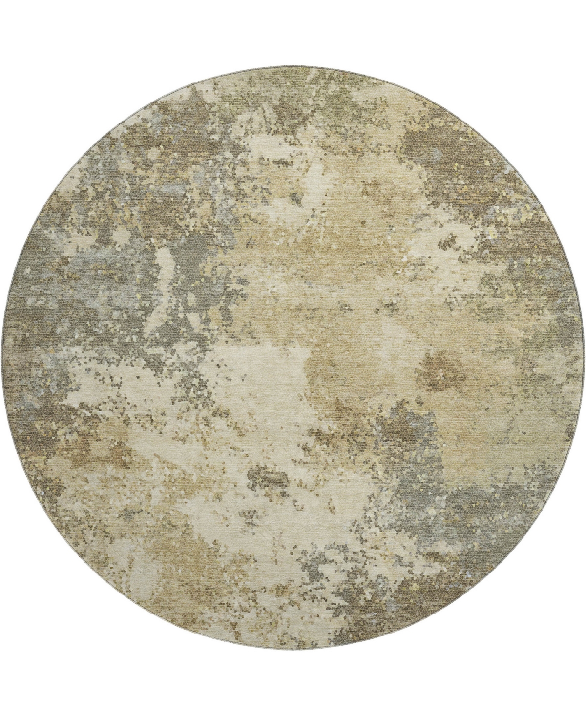 Click here for Dalyn Lumara LM4 8x8 Round Area Rug - Gold prices