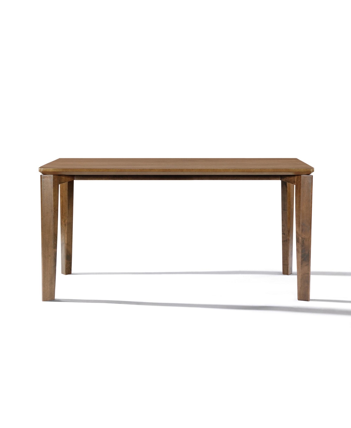 Click here for LuxenHome Walnut Veneer Mdf Wood 6-Person Rectangl... prices