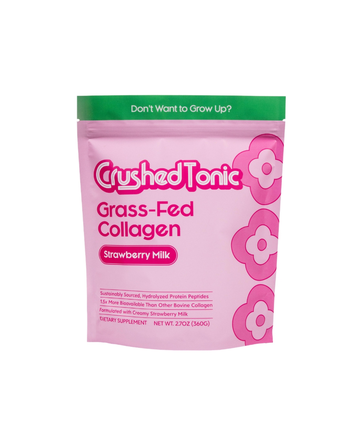 Click here for Crushed Tonic Strawberry Milk Collagen Supplement... prices