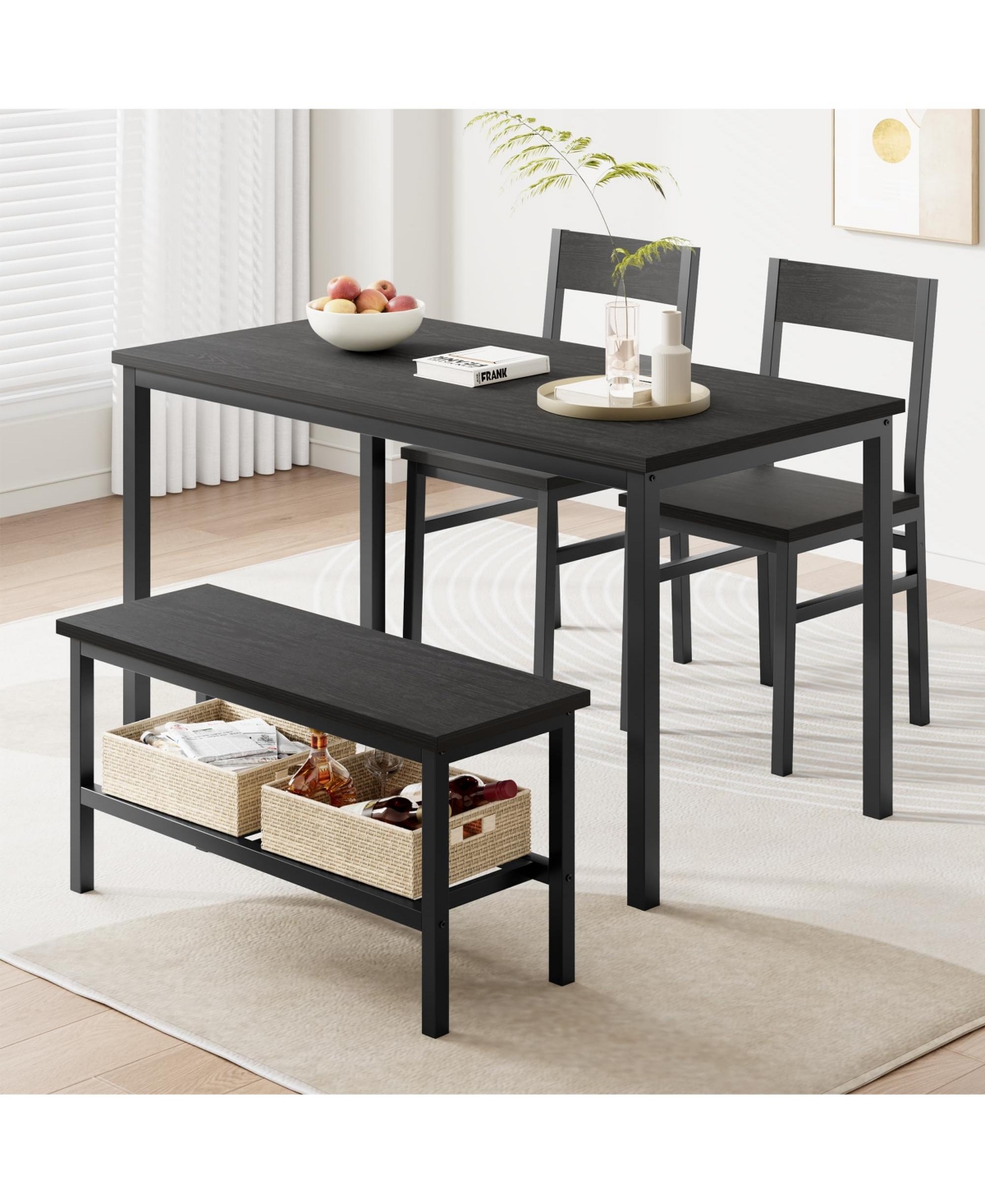 Click here for gaomon Dining Table Set for 4  Modern Kitchen Tabl... prices