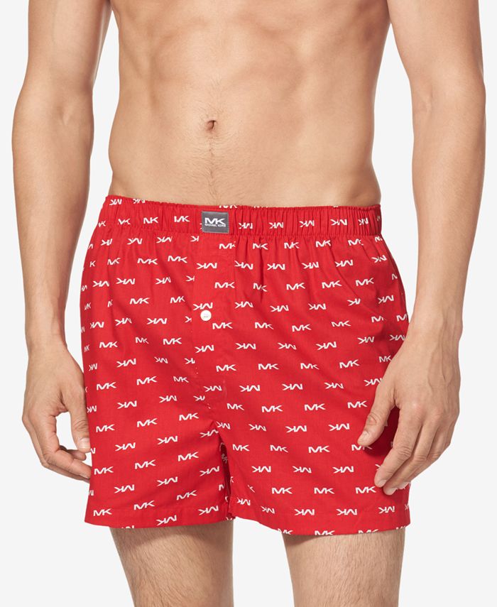 Michael Kors Men's 3-Pk. Printed Boxers - Macy's