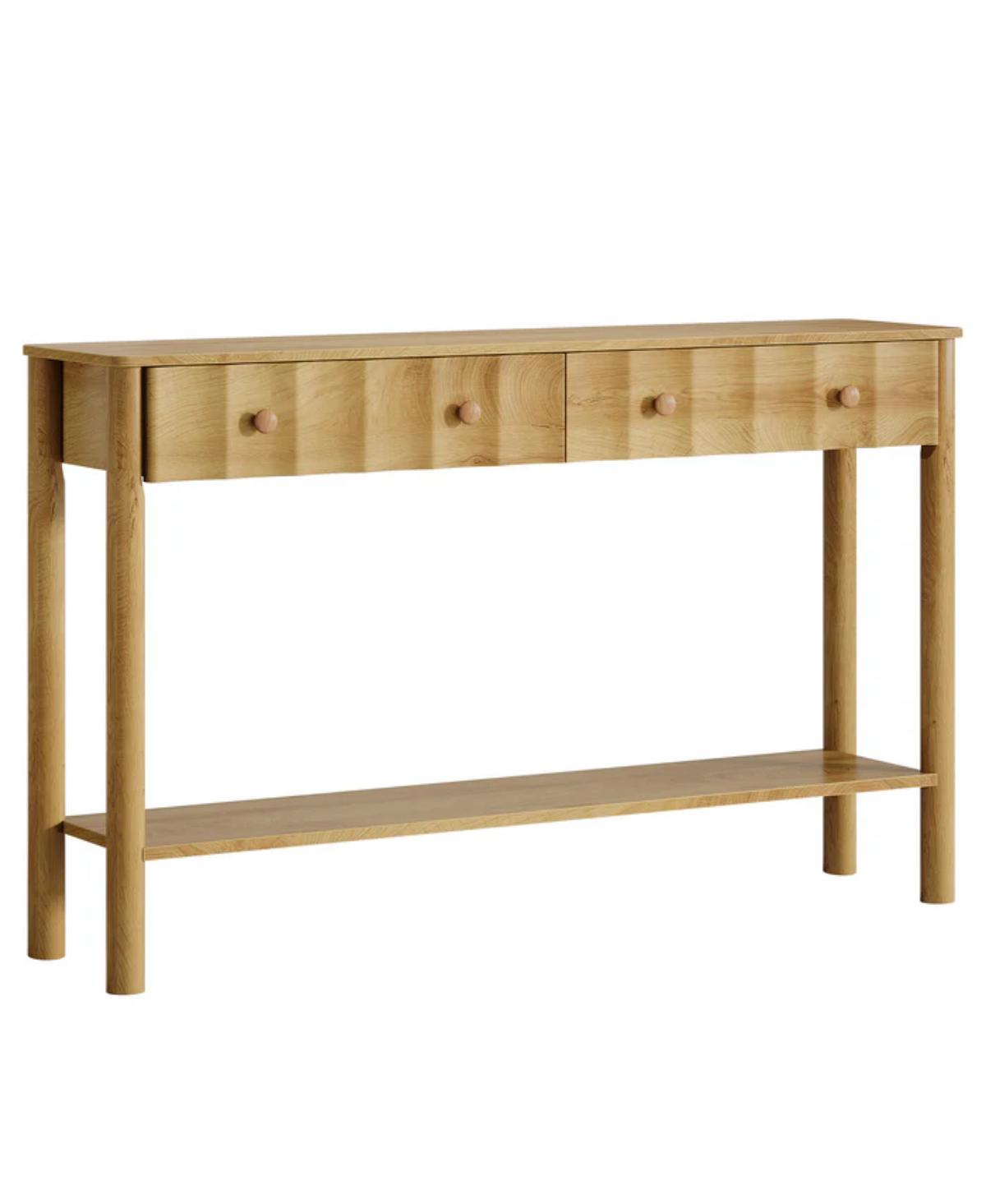 Click here for Slickblue Modern 55 Inch Sofa Table with Drawers a... prices