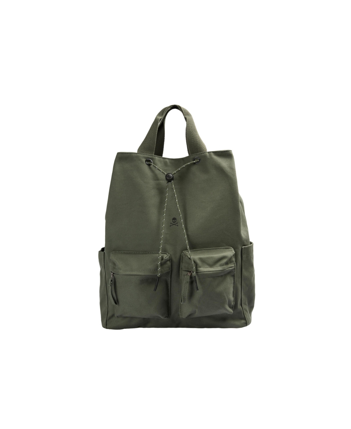 Click here for Scalpers Canvas Drawstring Backpack - Khaki prices