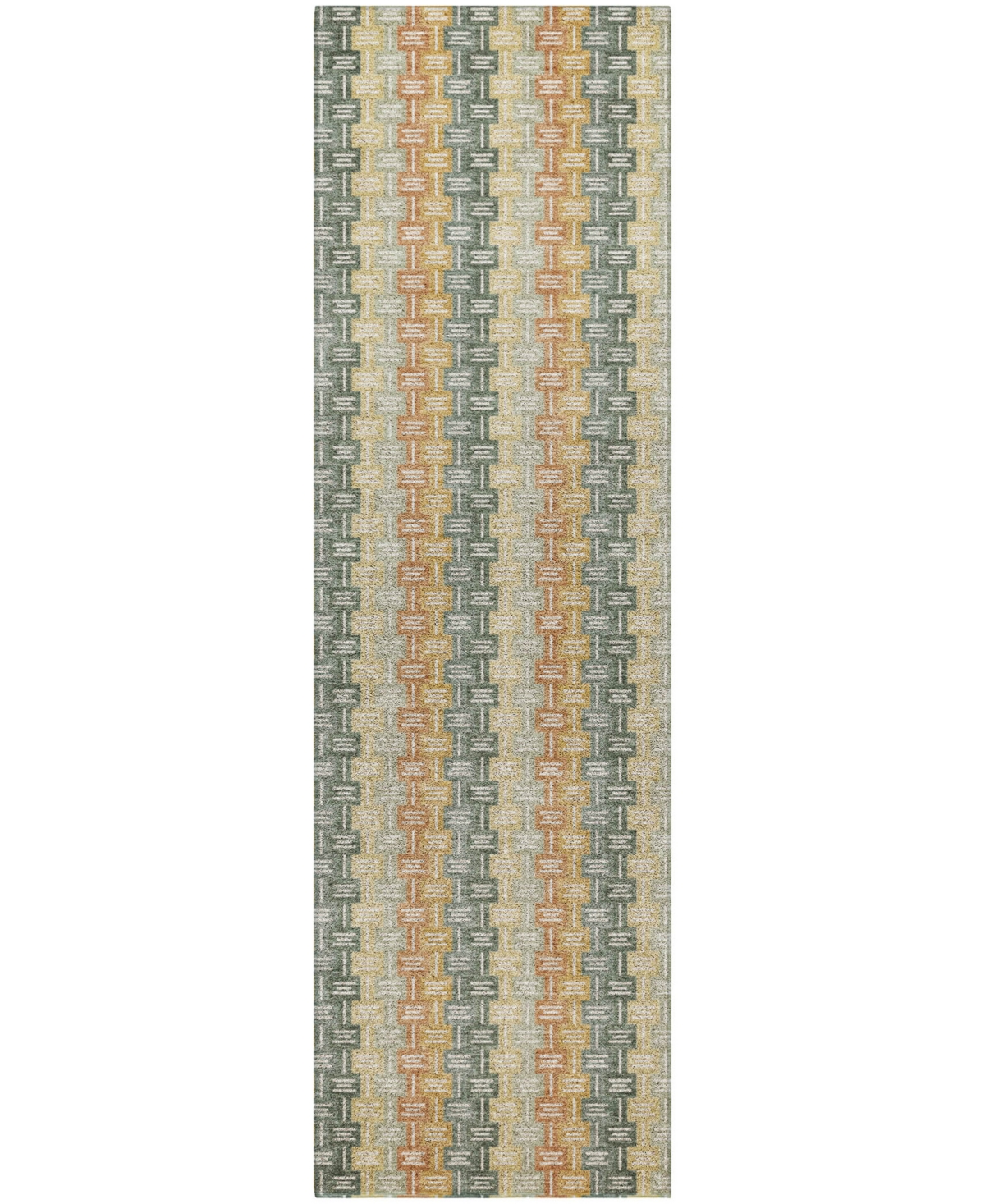 Click here for Dalyn Kenner KN3 23x76 Runner Area Rug - Green prices