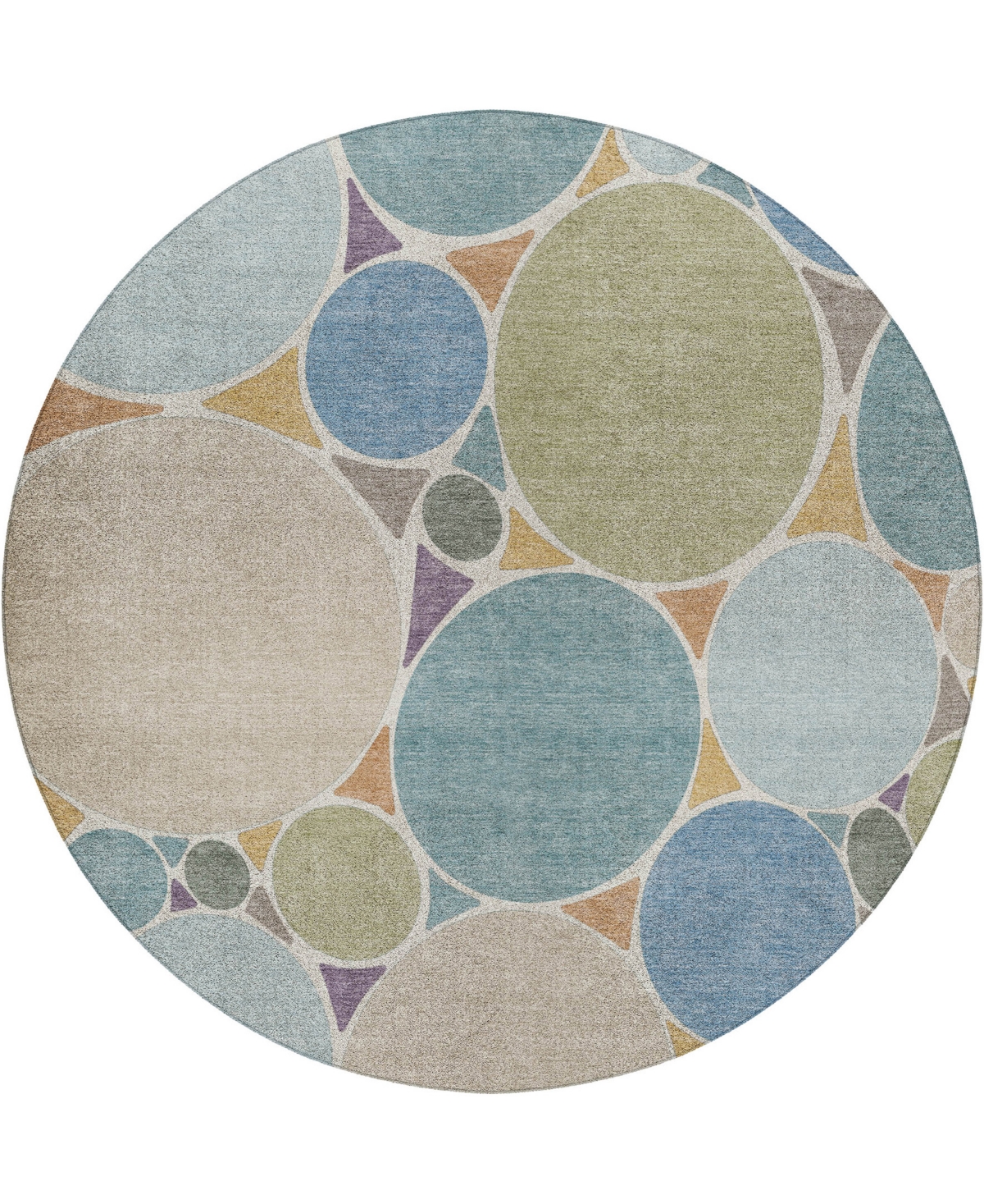 Click here for Dalyn Kenner KN1 8x8 Round Area Rug - Multi prices