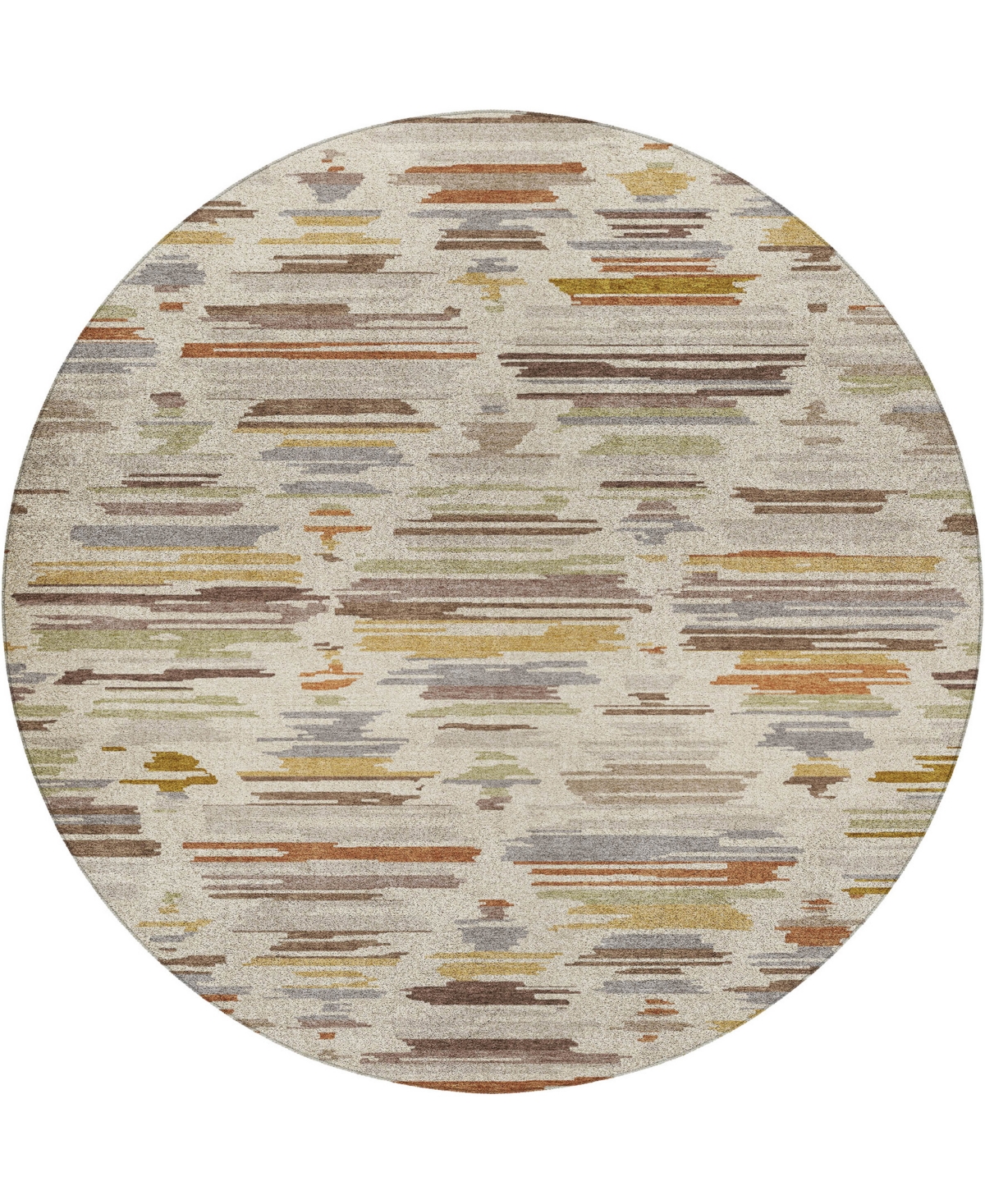 Click here for Dalyn Kenner KN2 8x8 Round Area Rug - Ivory prices