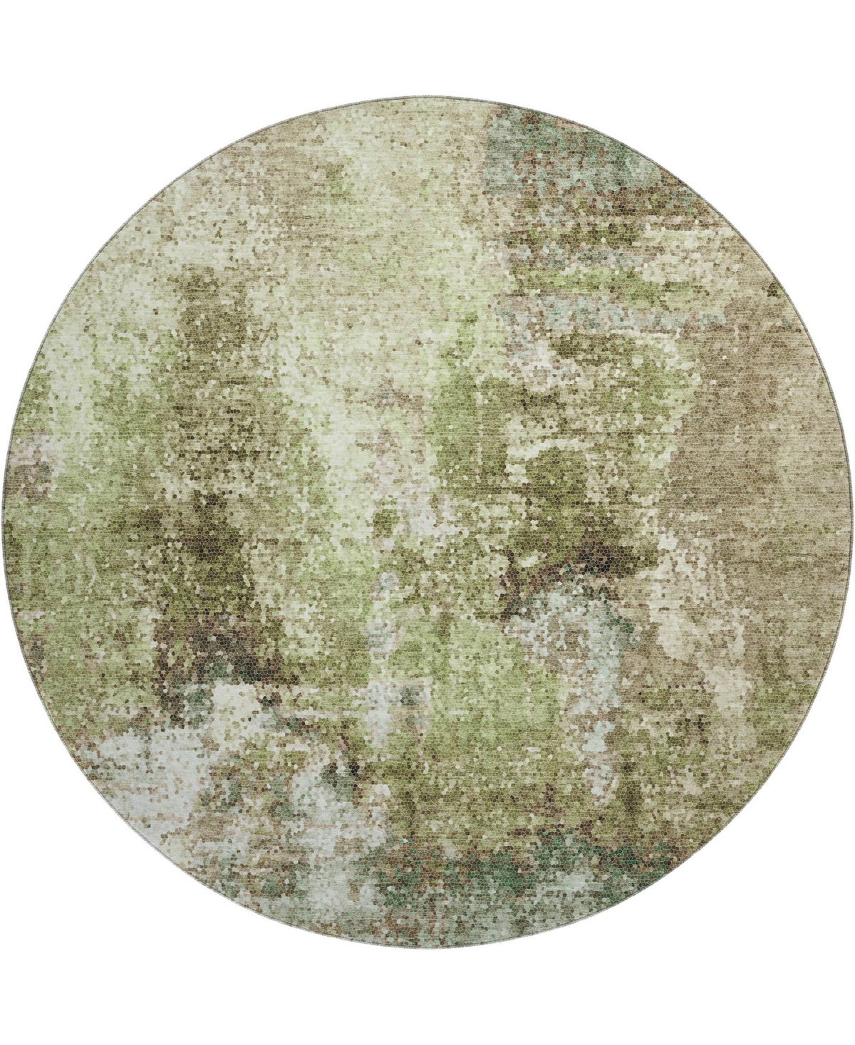 Click here for Dalyn Lumara LM2 8x8 Round Area Rug - Green prices