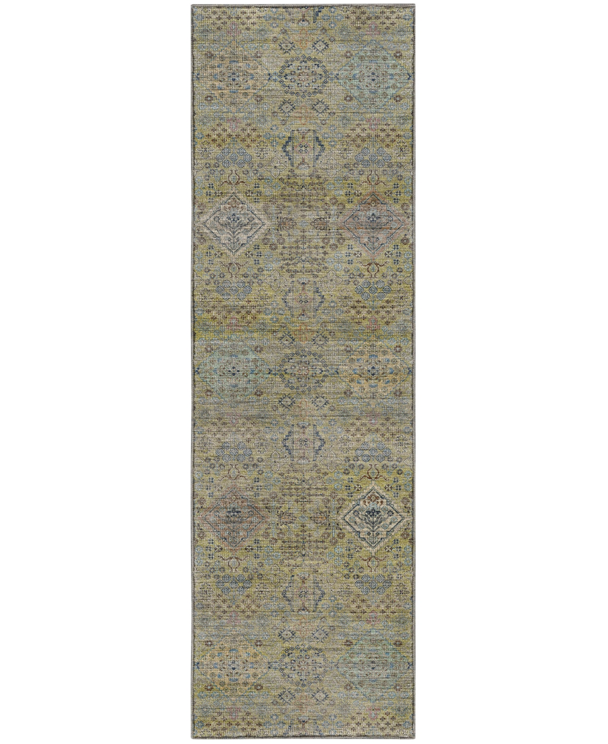Click here for Dalyn Aristo AR1 23x76 Runner Area Rug - Green prices