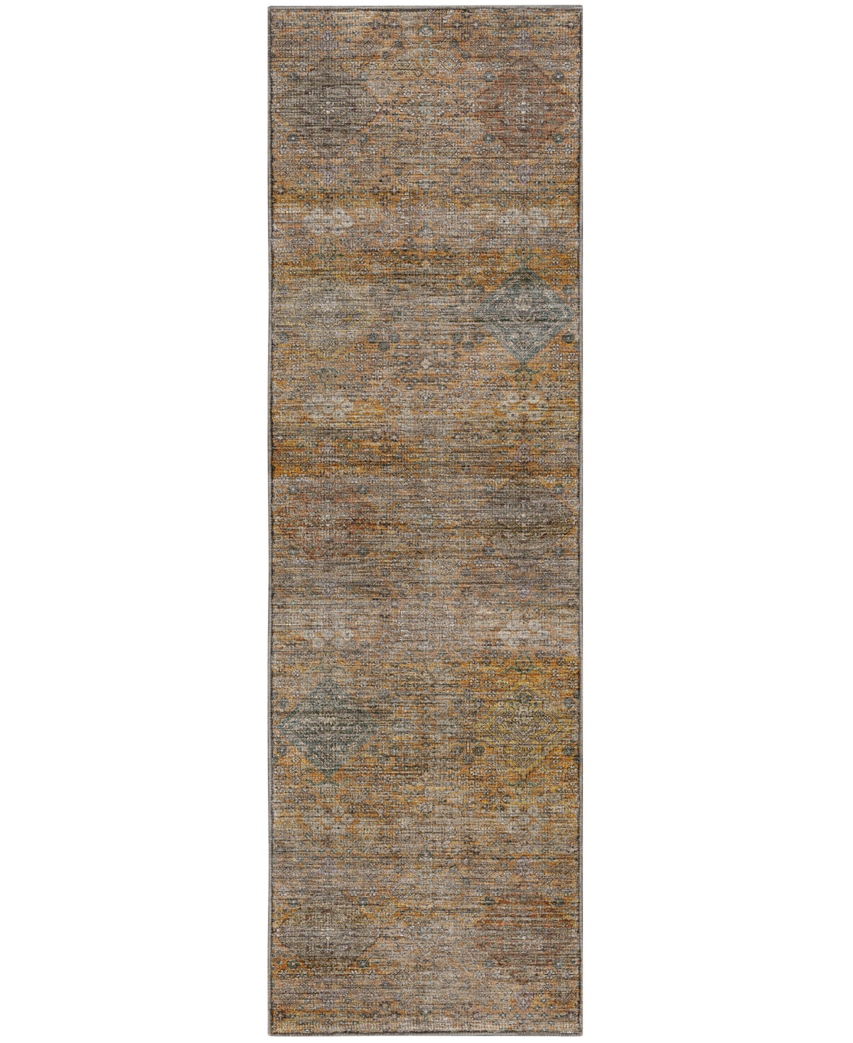 Click here for Dalyn Aristo AR1 23x76 Runner Area Rug - Orange prices