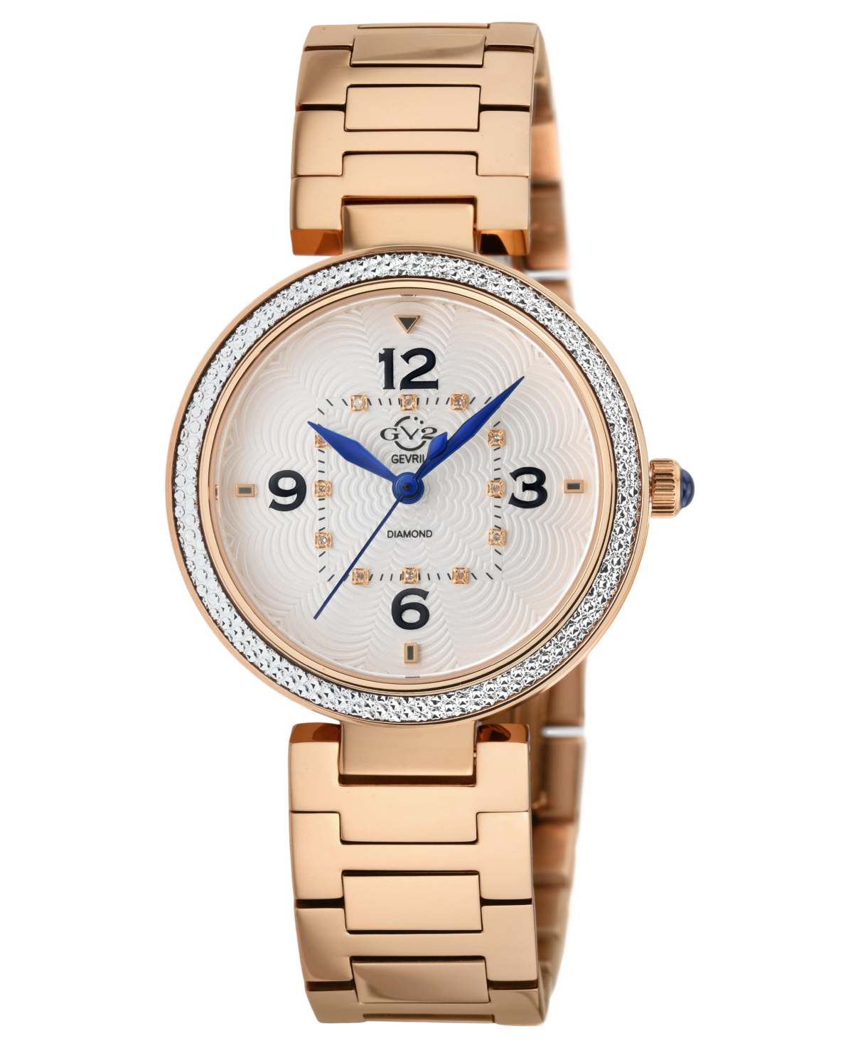 Click here for GV2 by Gevril Womens Piemonte Swiss Quartz Diamond... prices