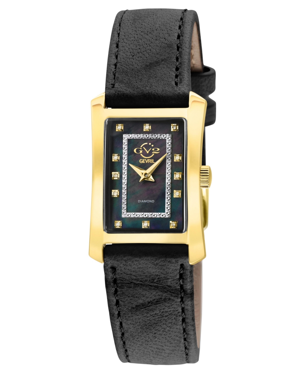 Click here for GV2 by Gevril Womens Luino Swiss Quartz Diamond Ha... prices