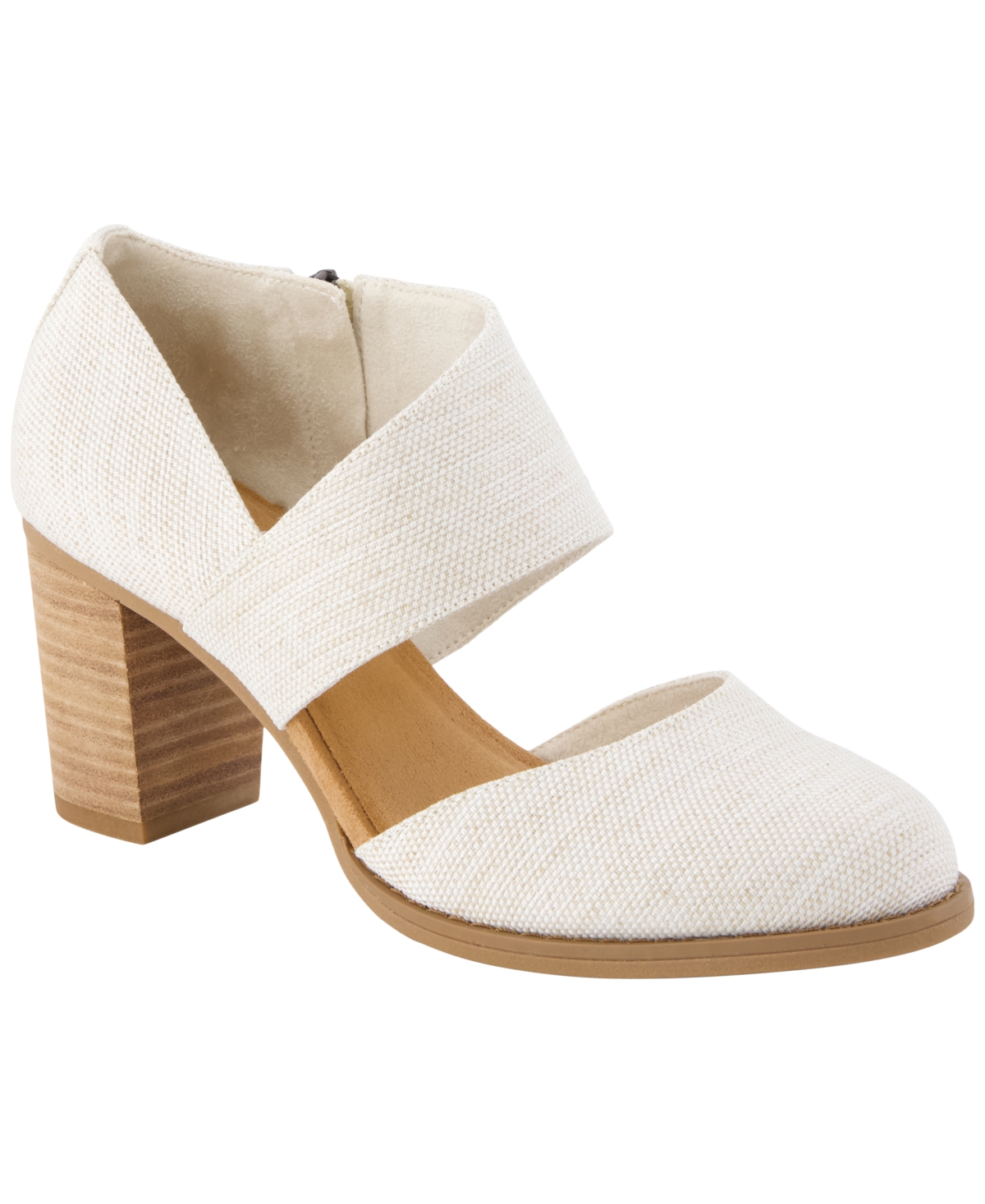 Click here for Toms Womens Milan Nova Block Heel Dress Pumps - Na... prices