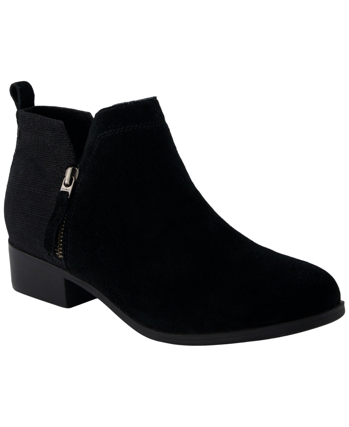 Click here for Toms Womens Dahlia Mid-Height Ankle Booties - Blac... prices