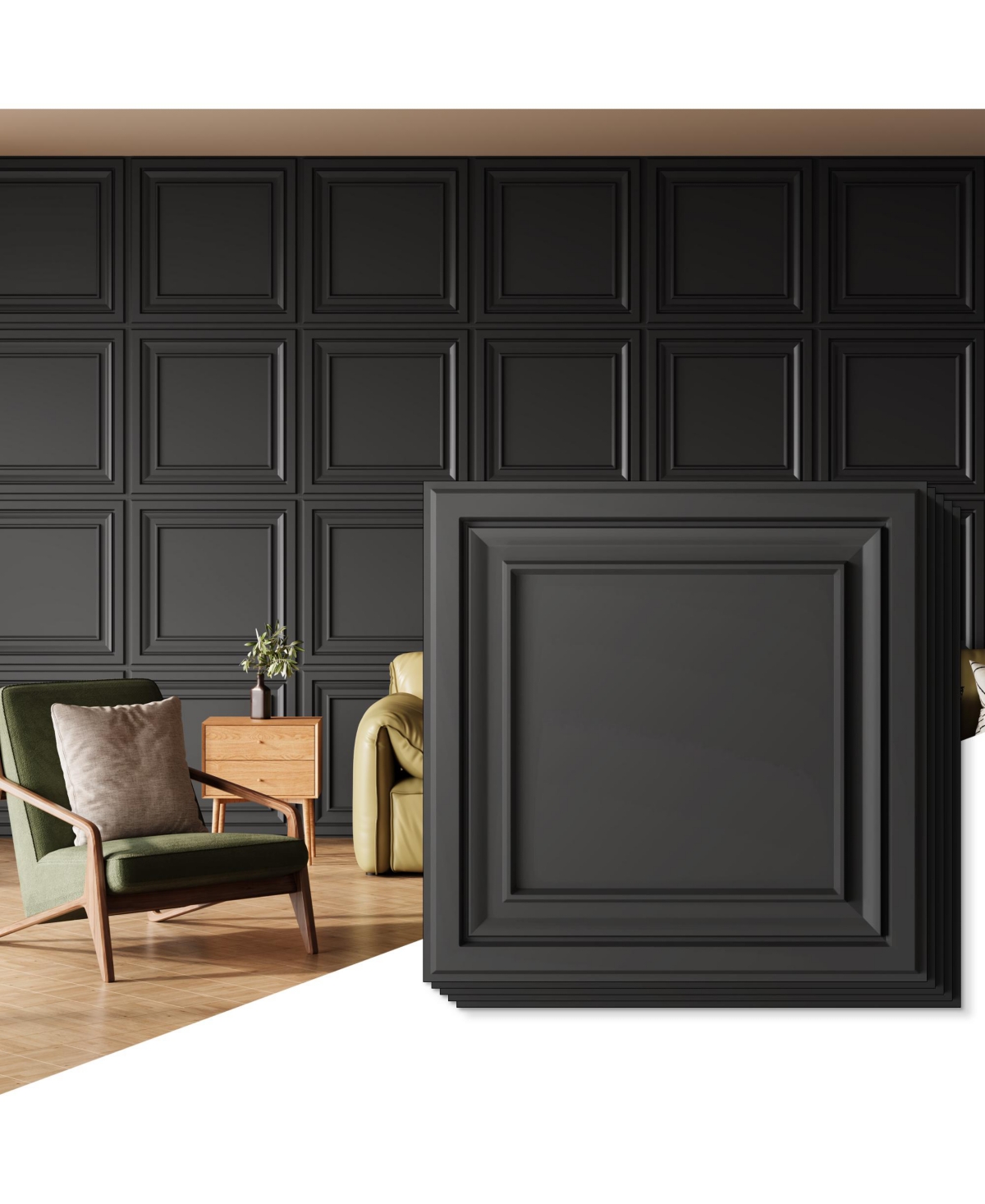 Click here for Lovmor Pvc Ceiling Tiles 2x2 Feet Glue Up Plastic... prices