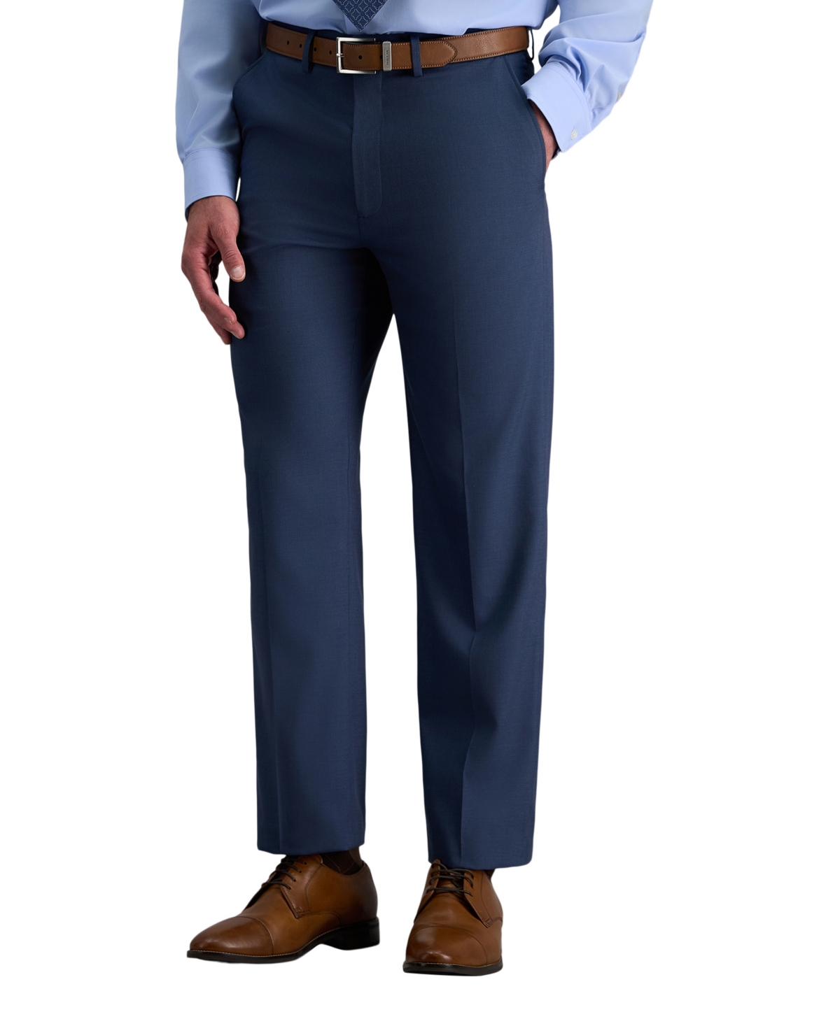 Click here for Jmh Men Premium Stretch Classic Fit Flat Front Sui... prices