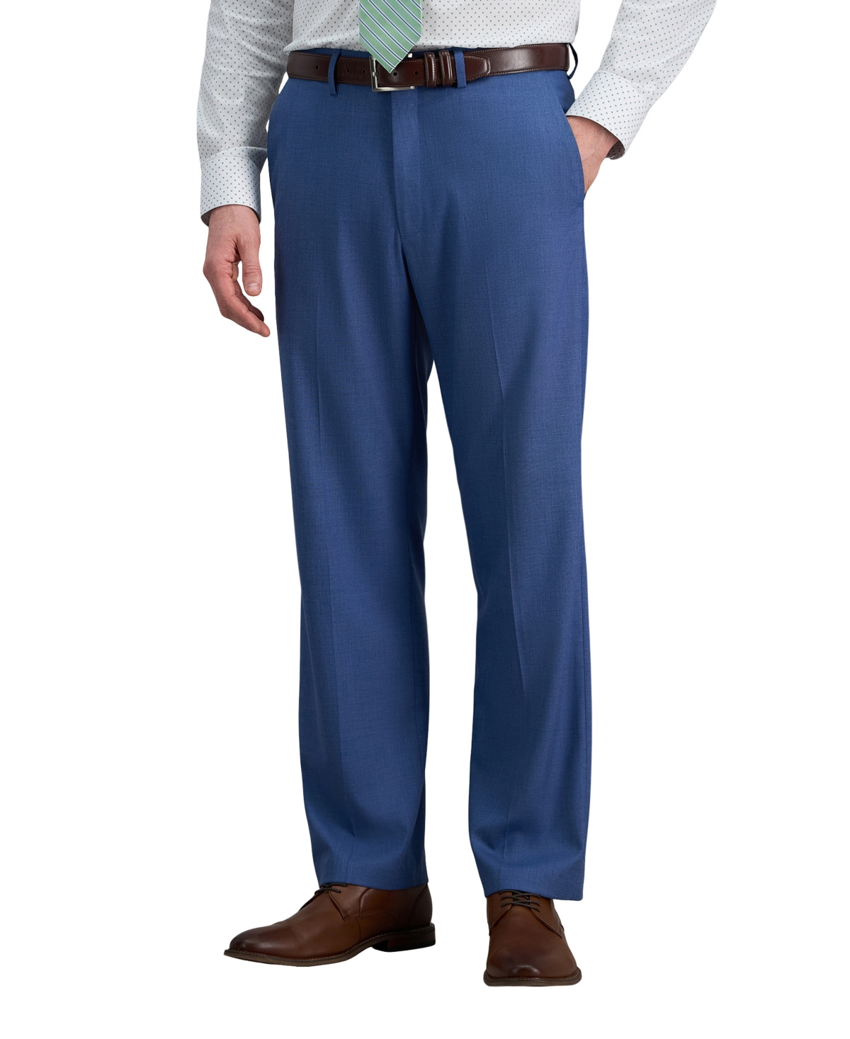 Click here for Jmh Men Premium Stretch Classic Fit Flat Front Sui... prices