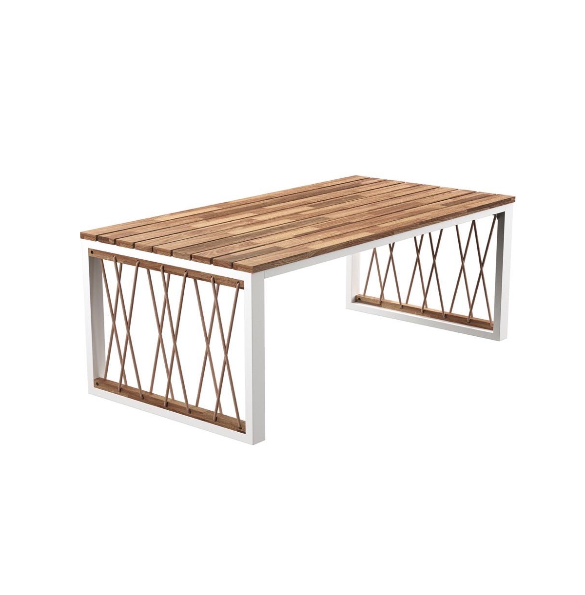 Click here for Augusta Home Wallmond Outdoor Cocktail Table - Nat... prices