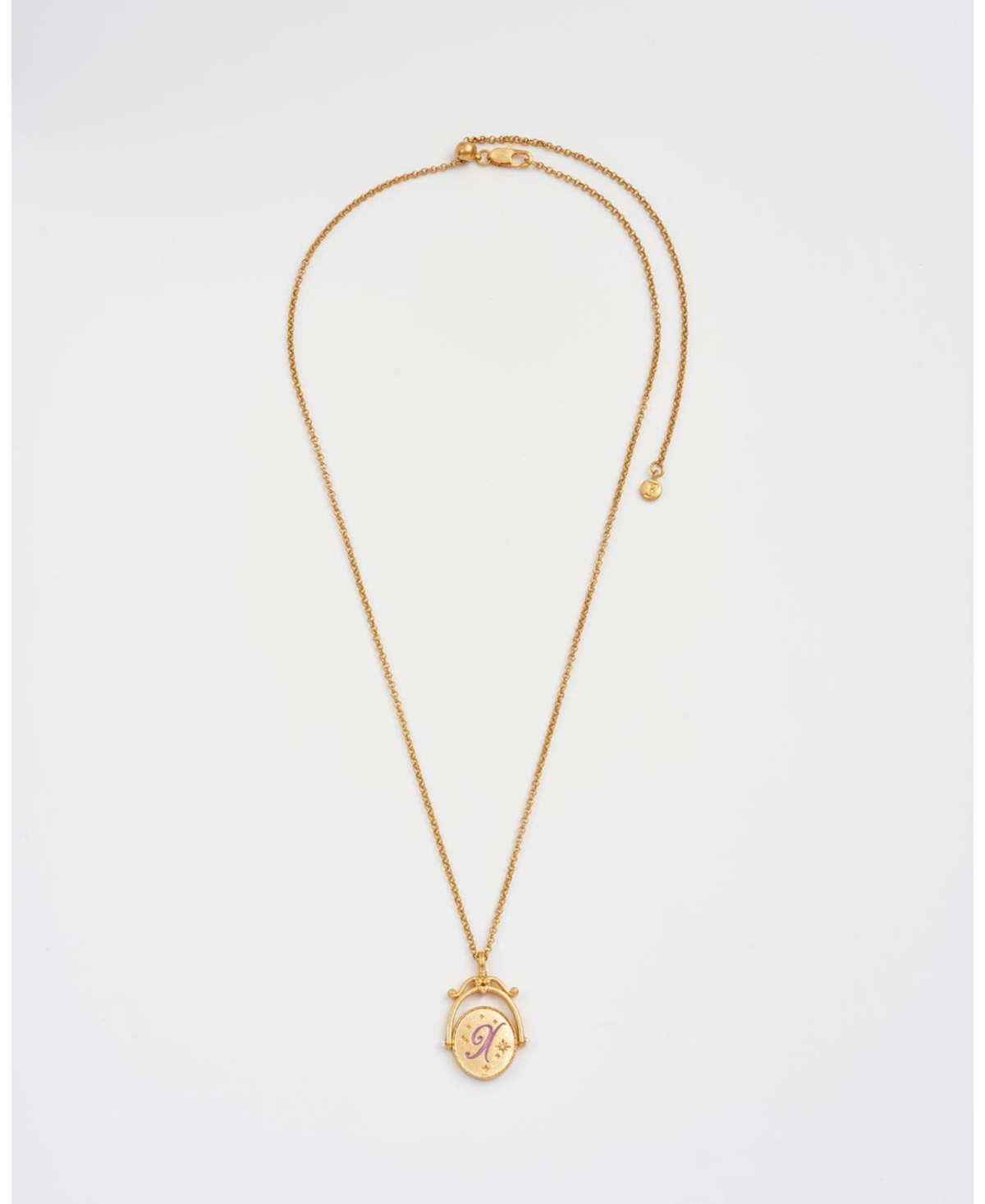 Click here for Fable England X Initial Xeranthemum Spinner Chain... prices