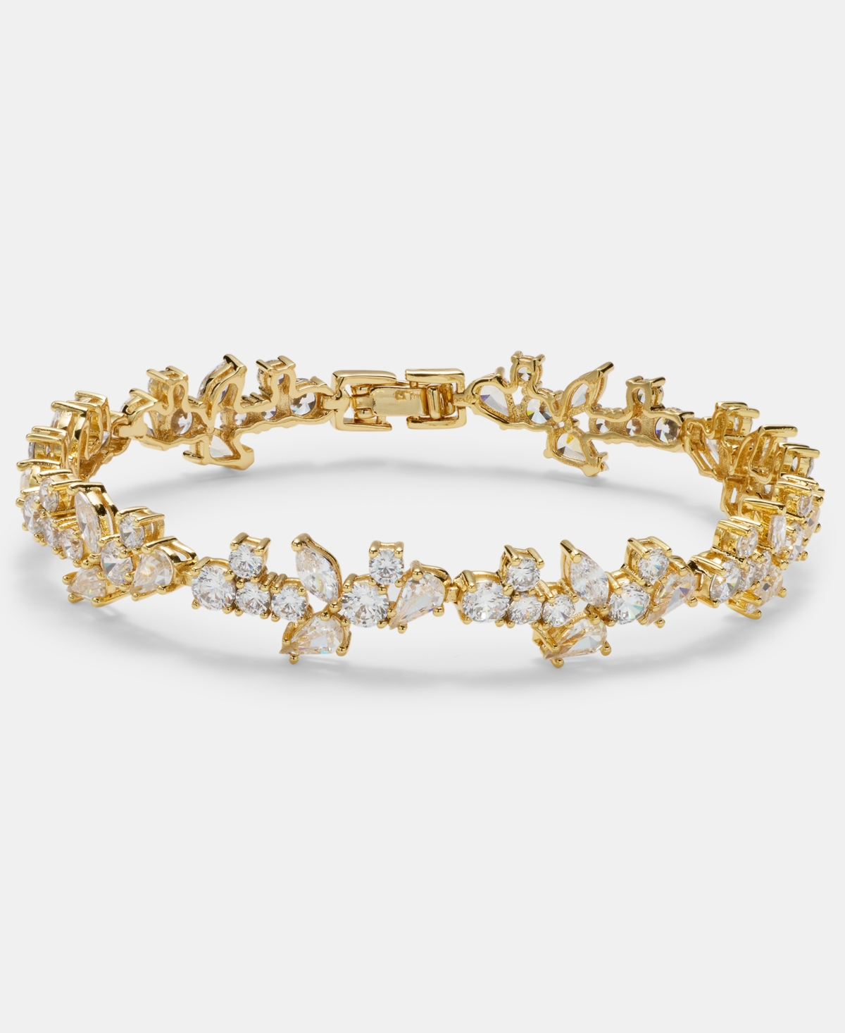 Click here for Givenchy Cubic Zirconia Flex Bracelet - White prices