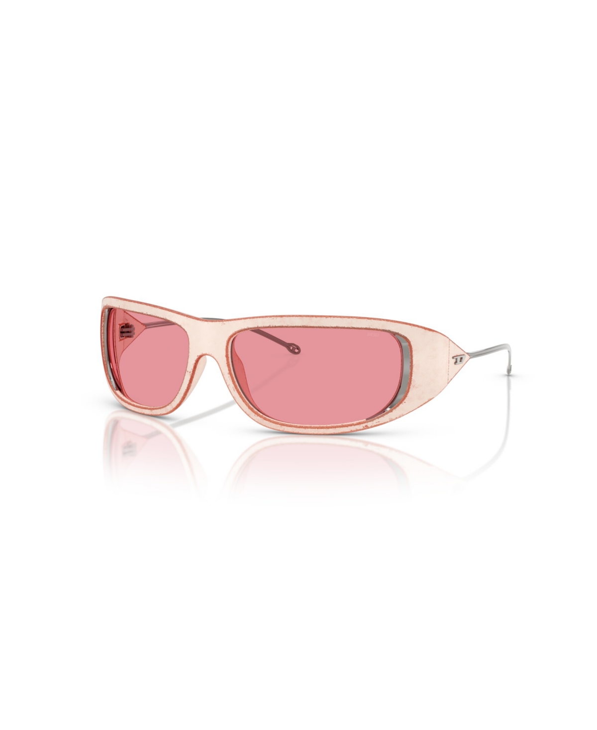 Click here for Diesel Unisex Oval Sunglasses  DL3001 - Rusty Oran... prices