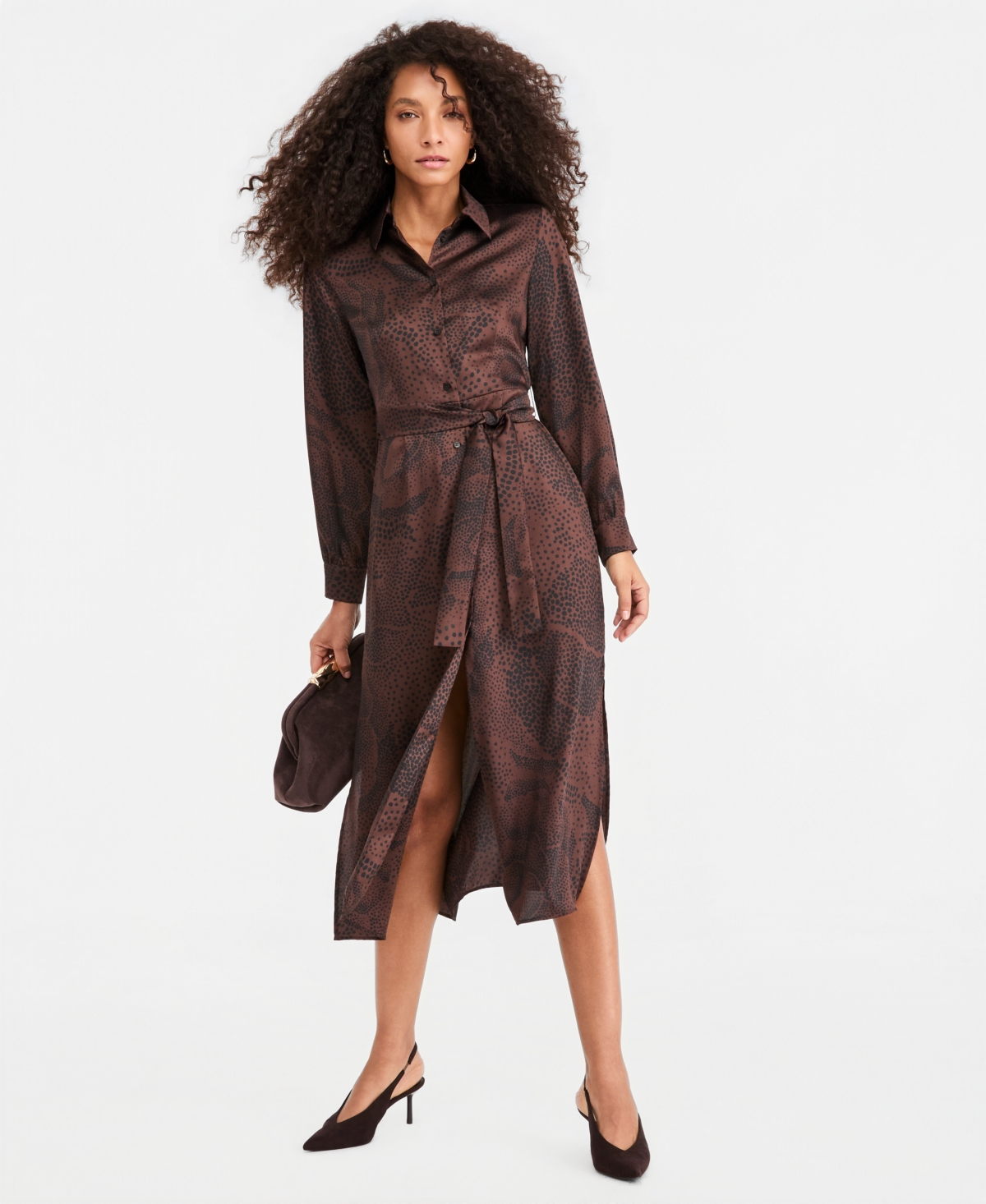 Click here for Emme Marella Womens Emmalarico Printed Twill Shirt... prices