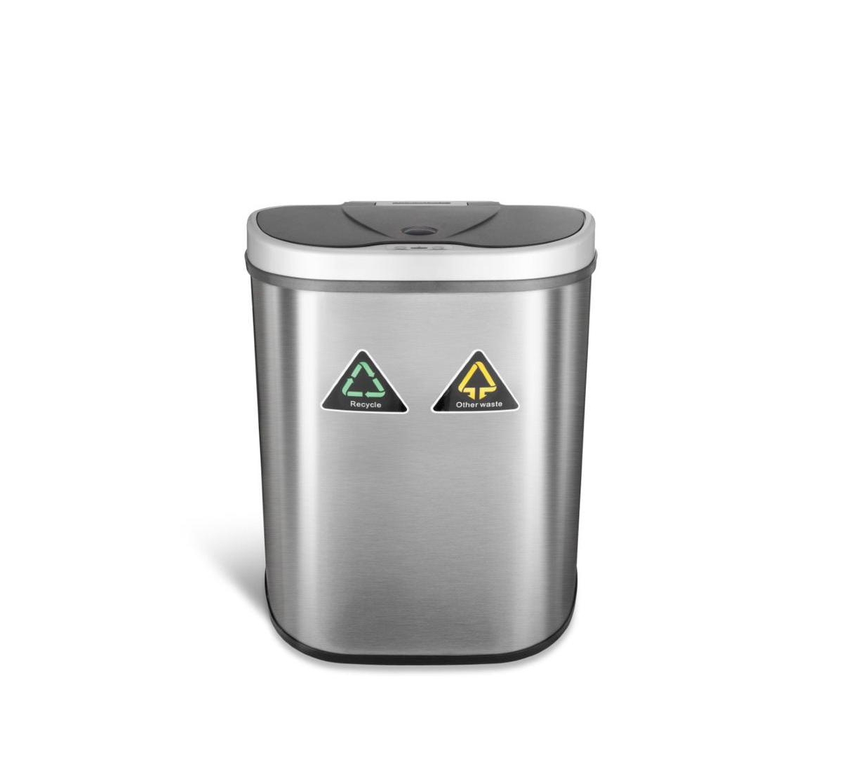 Click here for Ninestars Dual Compartment Motion Sensor Trash Can... prices