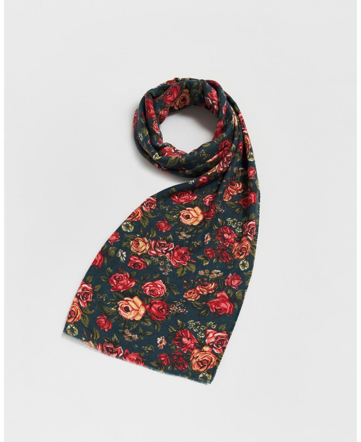 Click here for Fable England Roses Teal Pashmina Scarf - Teal prices