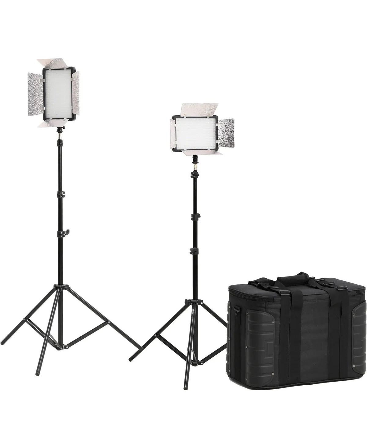 Click here for Godox Led500LRC Bi-Color 2-Light LED Video Kit prices