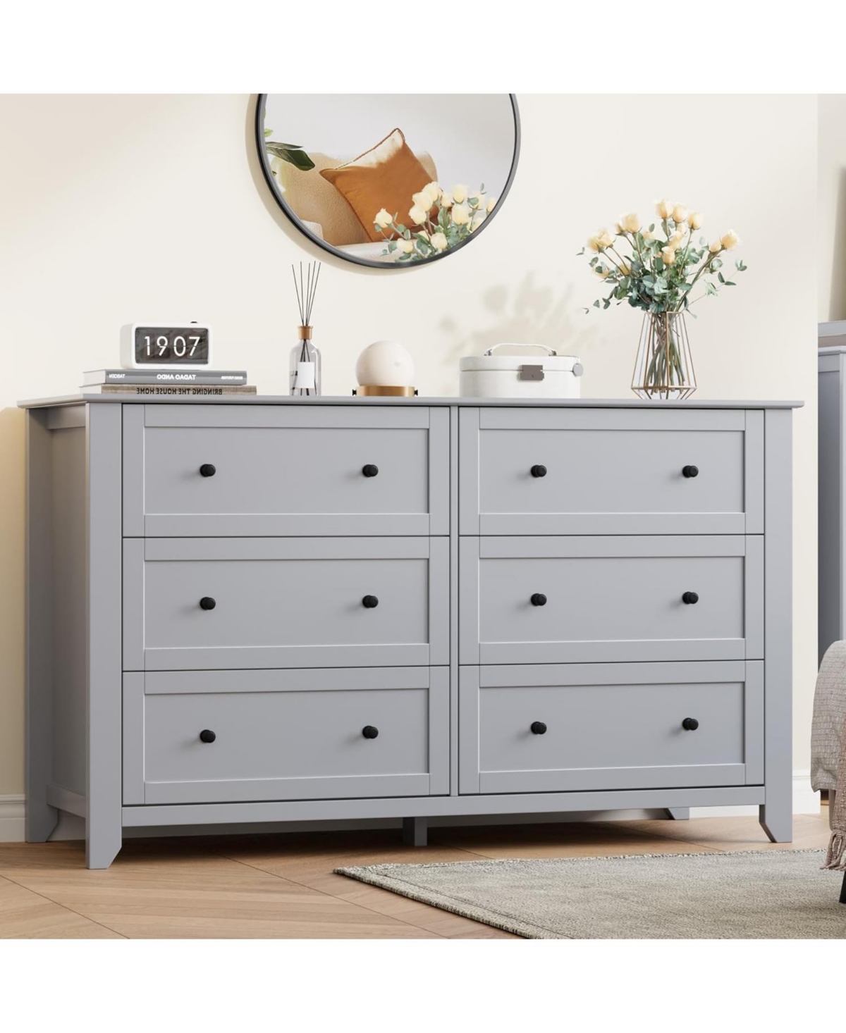 Click here for gaomon 6 Drawer Dresser for Bedroom  54 Wide Large... prices