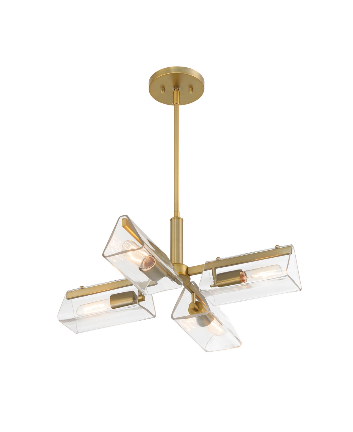 Click here for Designers Fountain Latitude 24 Metal 4-Light Chand... prices