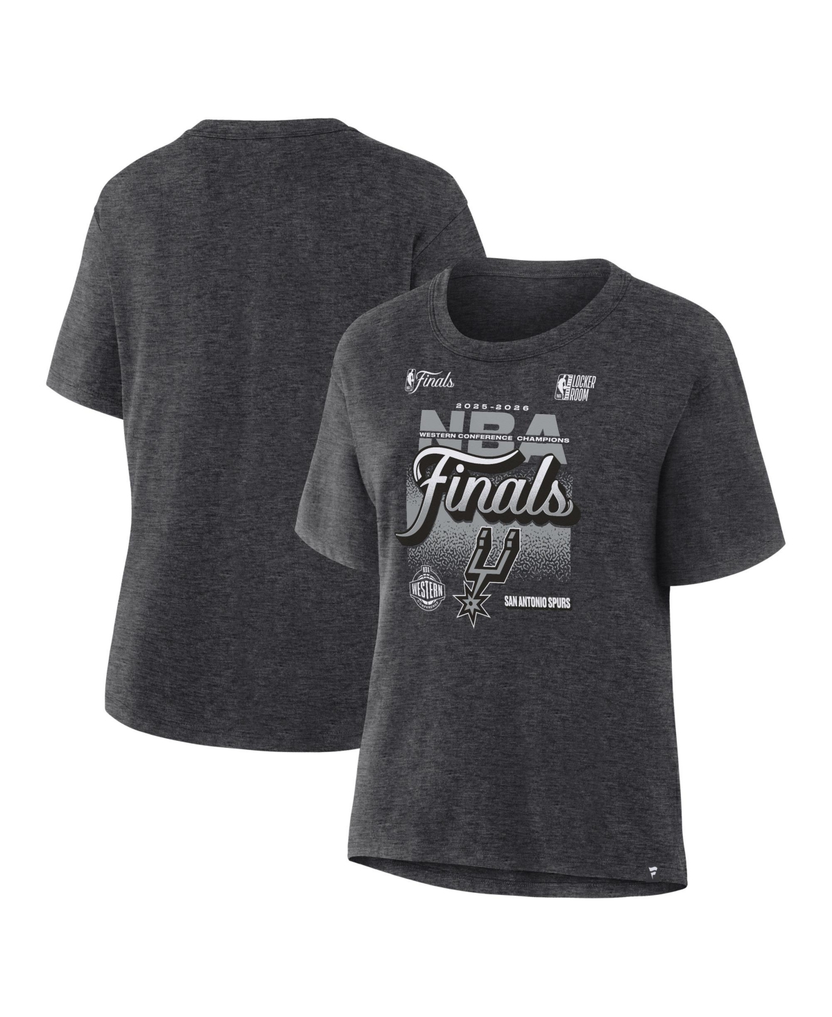 Click here for Fanatics Womens Charcoal San Antonio Spurs 2026 We... prices