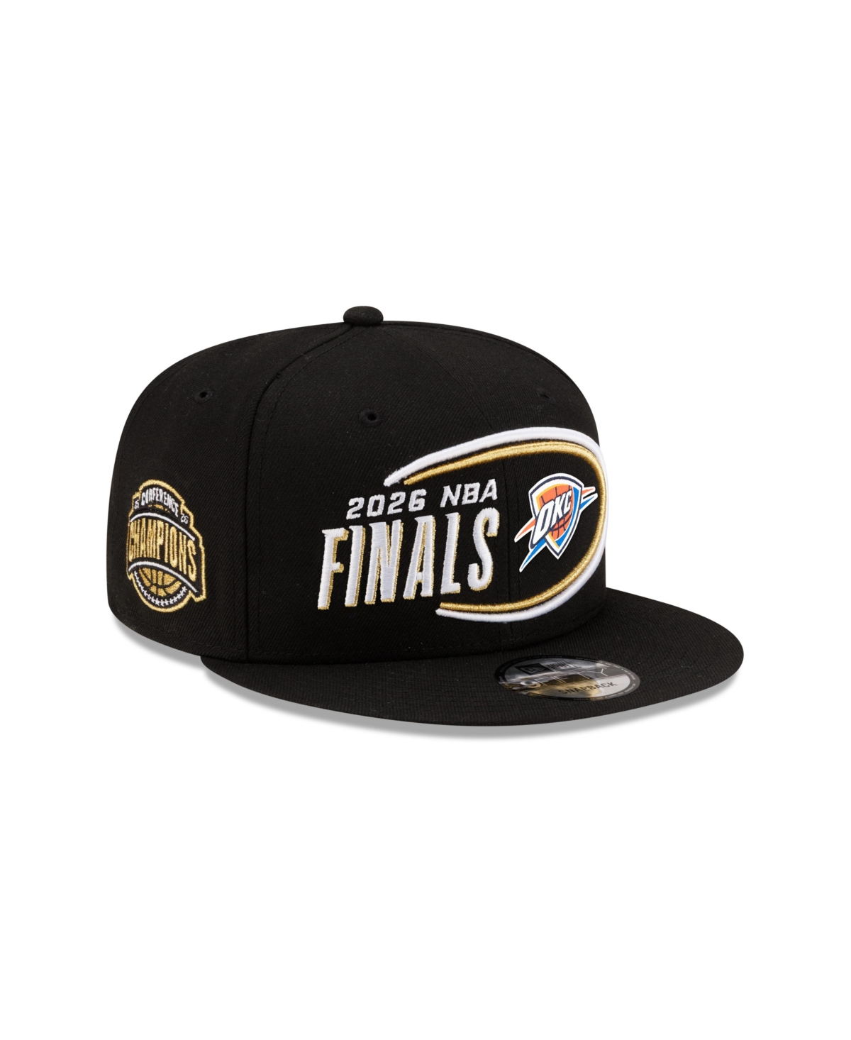 Click here for New Era Mens Black Oklahoma City Thunder 2026 West... prices