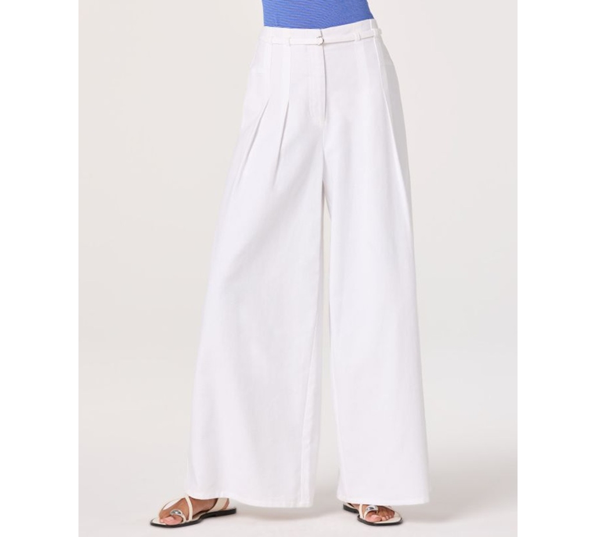 Click here for Astr the Label Womens Aiden High-Rise Wide Leg Wov... prices