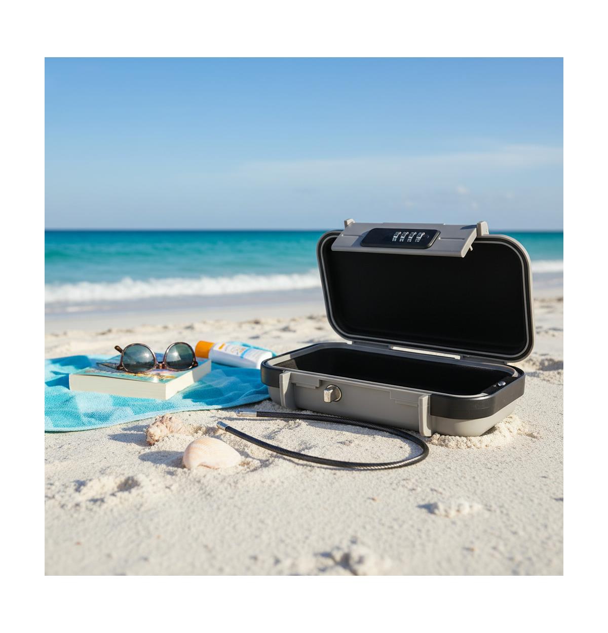 Click here for Seamless Outdoors Portable Beach Safe with Combina... prices