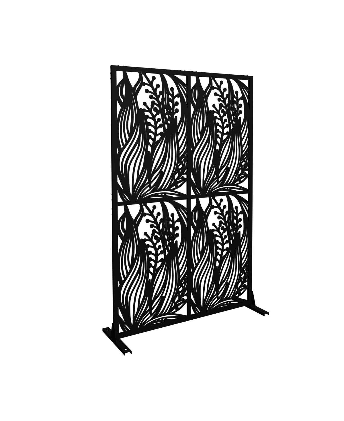 Click here for sumyeg Metal Privacy Screen Outdoor Indoor Freesta... prices